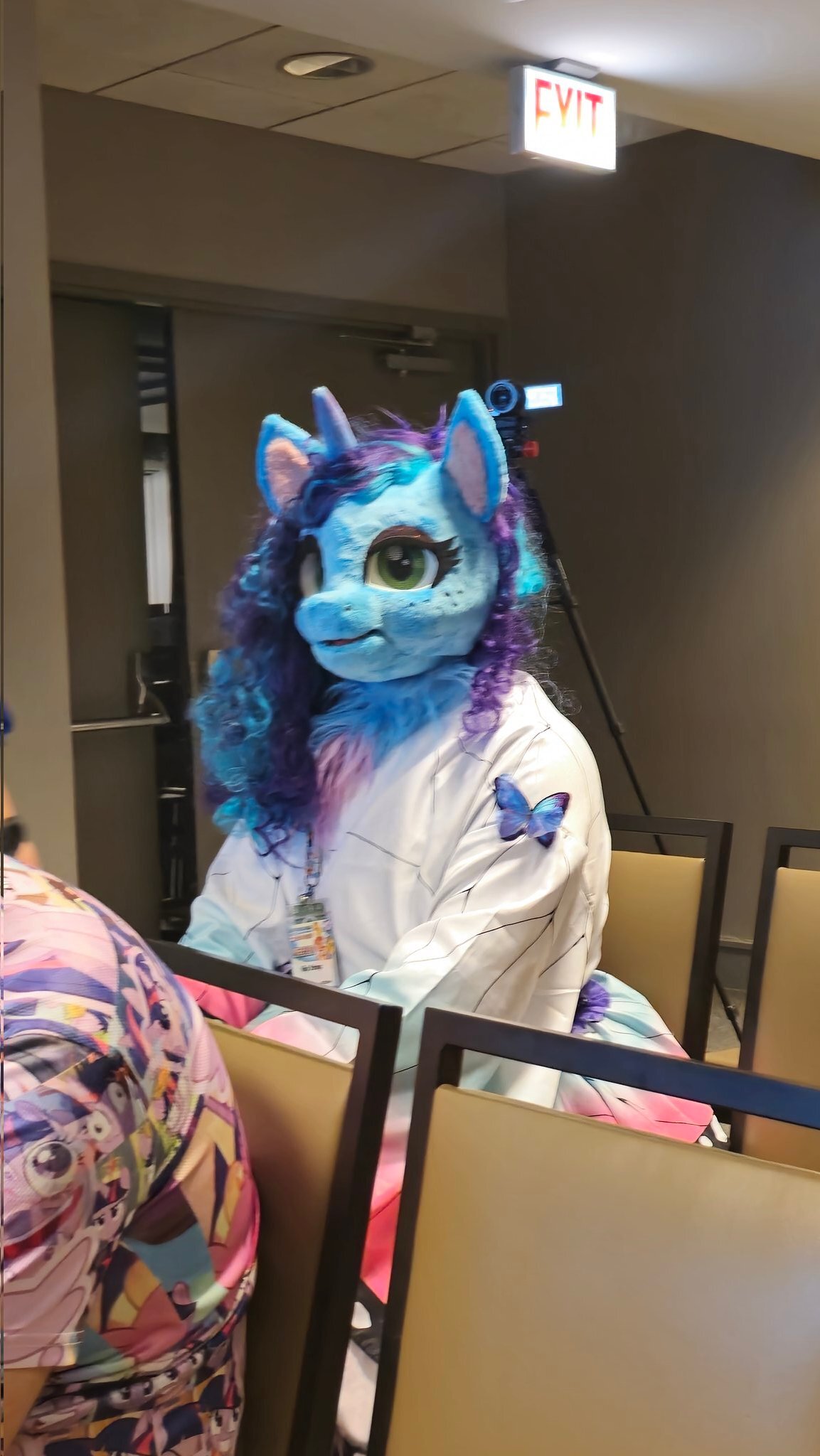 #3440379 - safe, artist:essorille, misty brightdawn, g5, fursuit ...