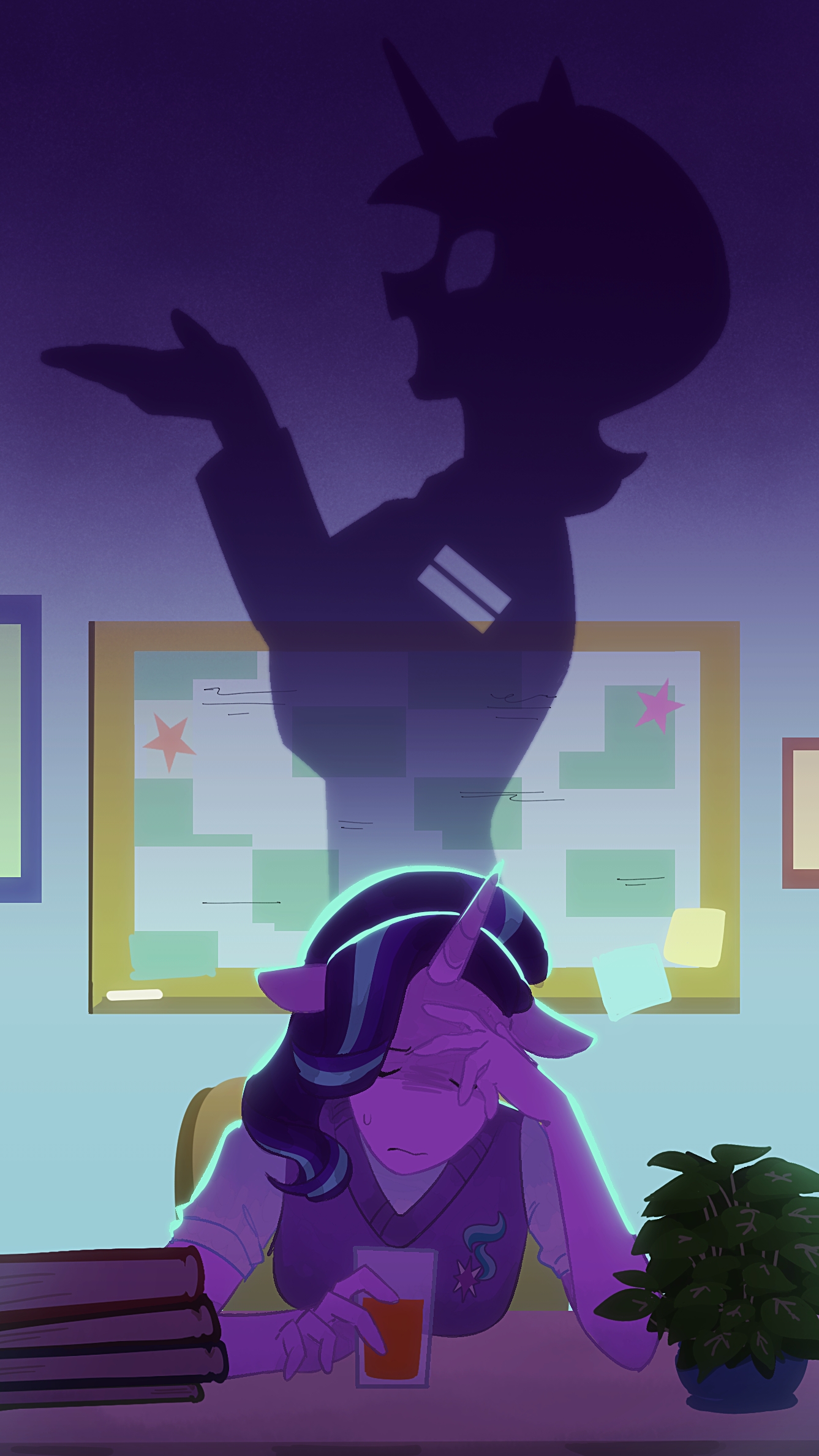 #3441678 - safe, artist:firemauer, phyllis, starlight glimmer, unicorn ...