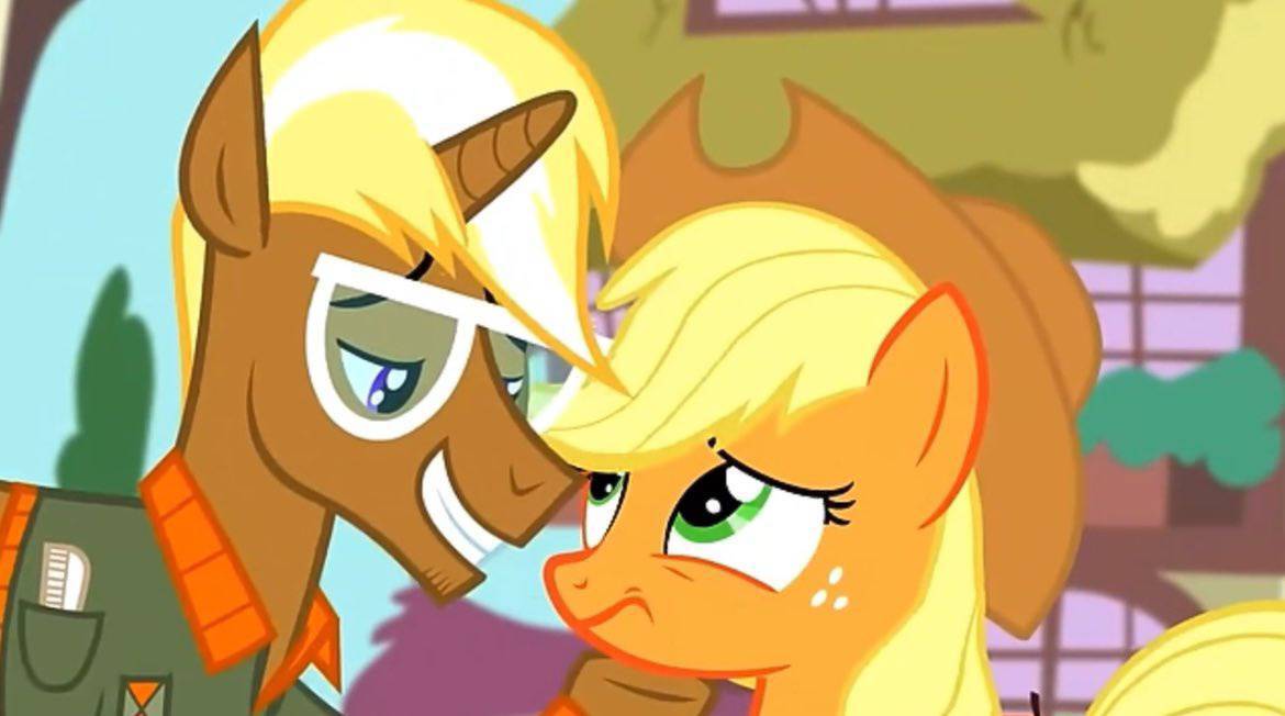 #3441733 - safe, screencap, applejack, trenderhoof, earth pony, unicorn ...