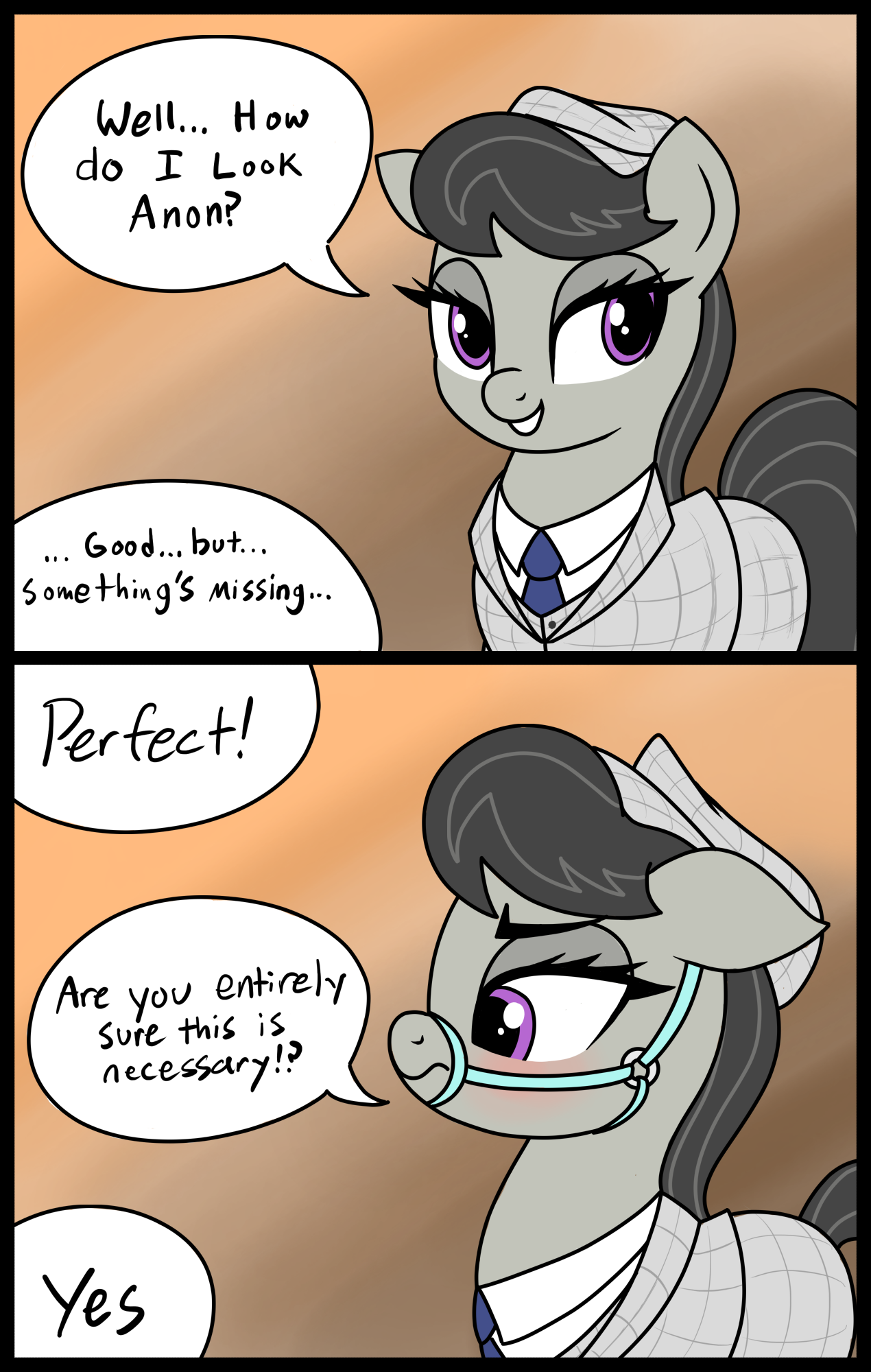 #3443227 - safe, artist:vomitvomiting, octavia melody, pony, g4 ...