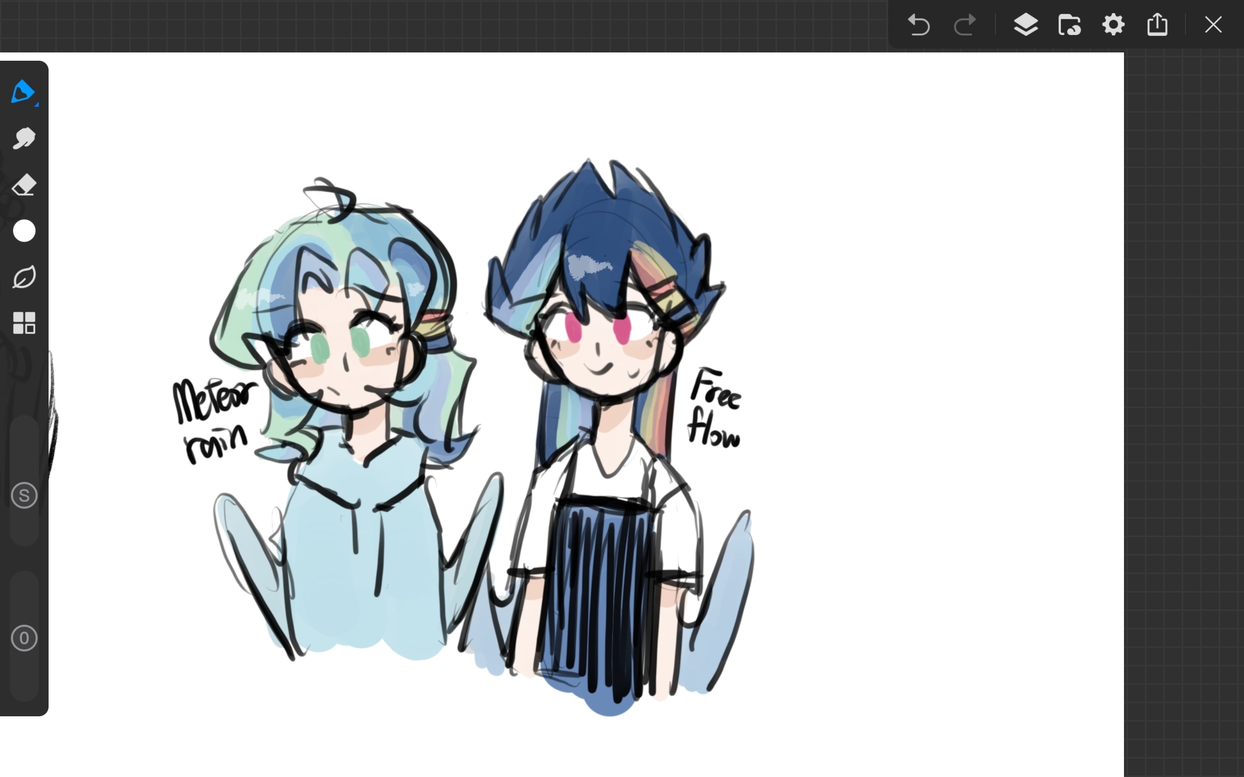 #3443395 - safe, artist:yixiaobua, oc, oc only, human, art program in ...