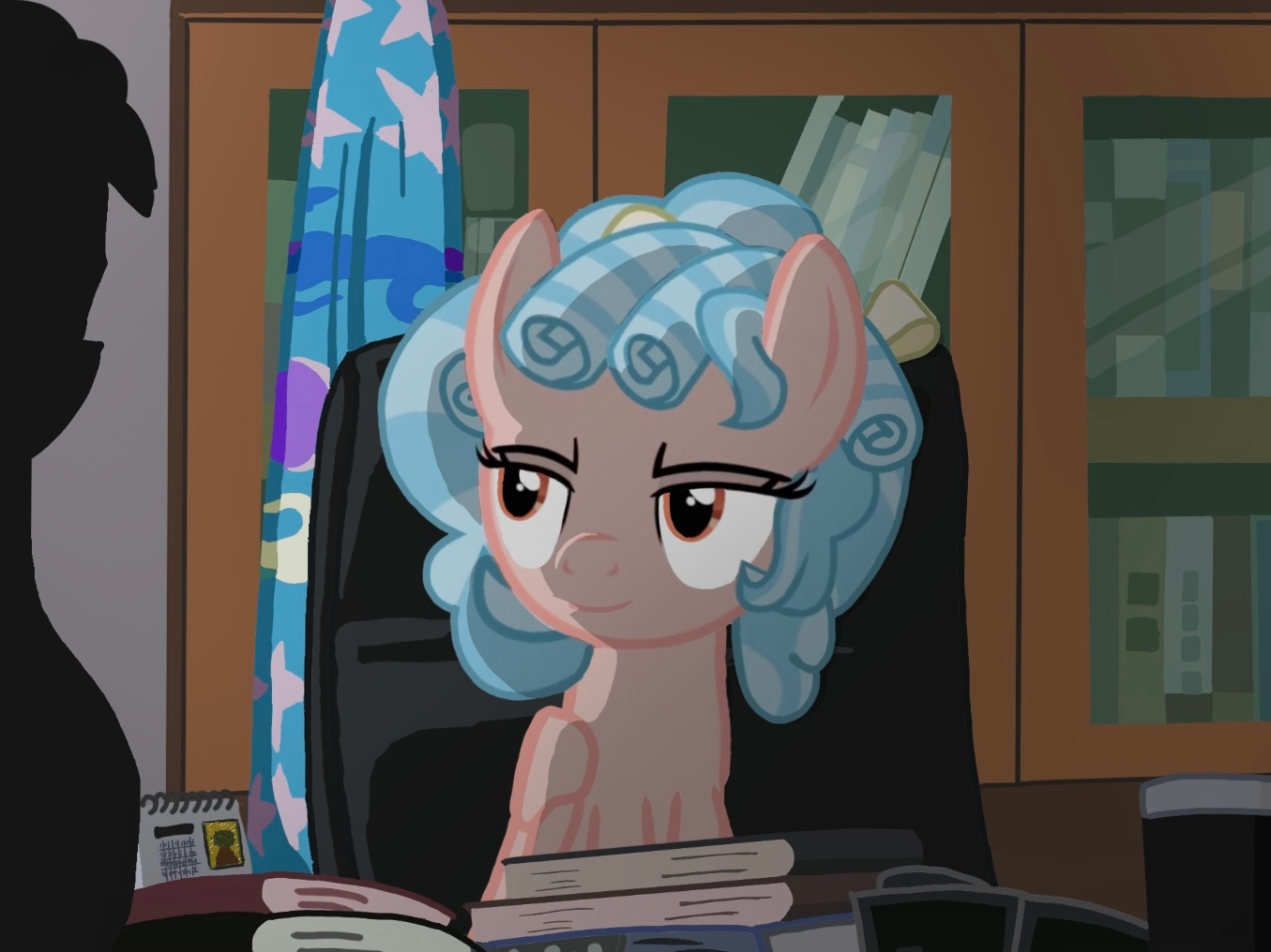 #3443999 - safe, artist:cadre school, cozy glow, pegasus, pony, g4, a ...