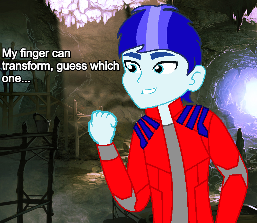 #3444025 - safe, artist:robertsonskywa1, equestria girls, g4, cave ...