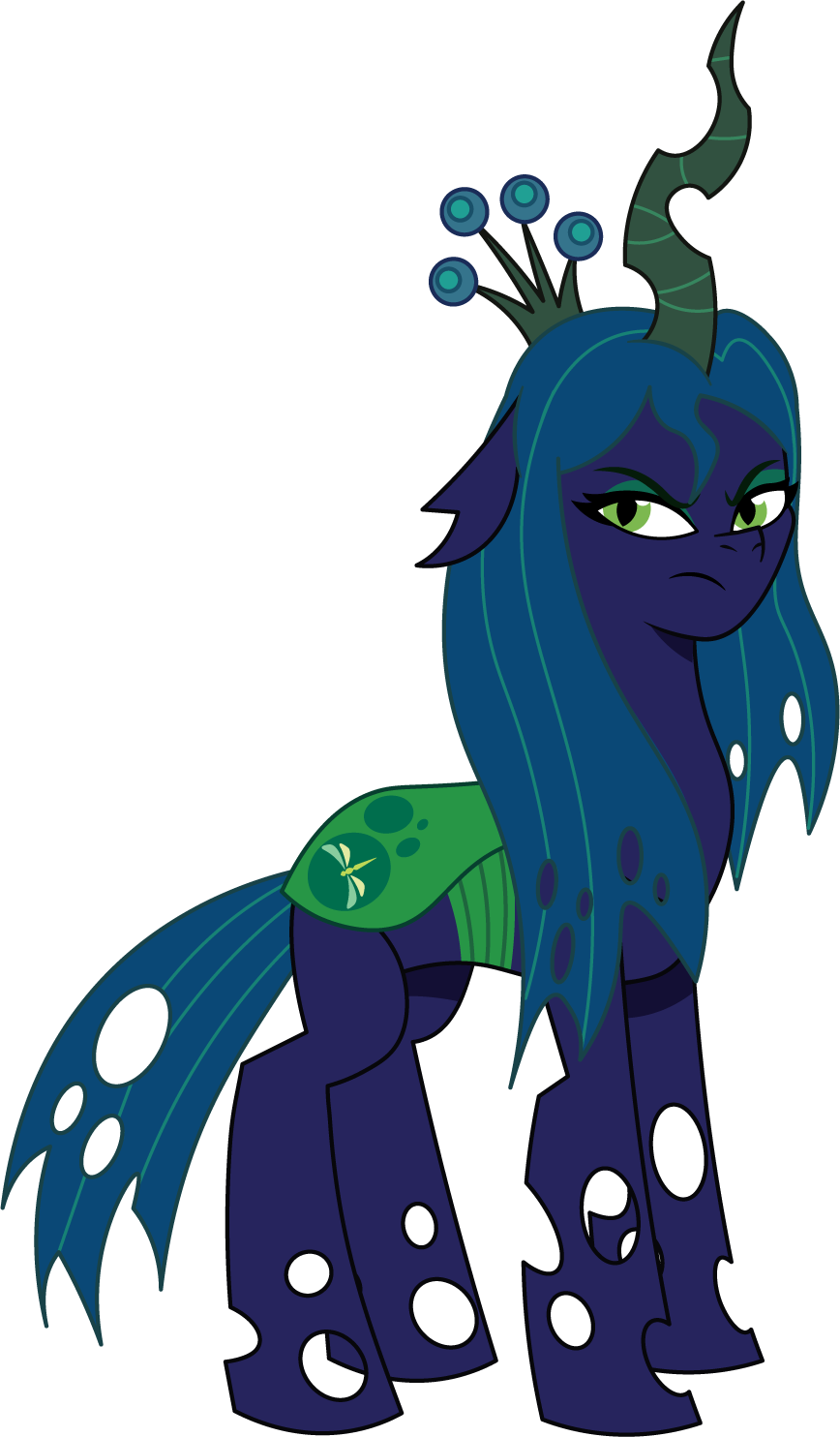 #3446645 - safe, artist:prixy05, queen chrysalis, changeling ...