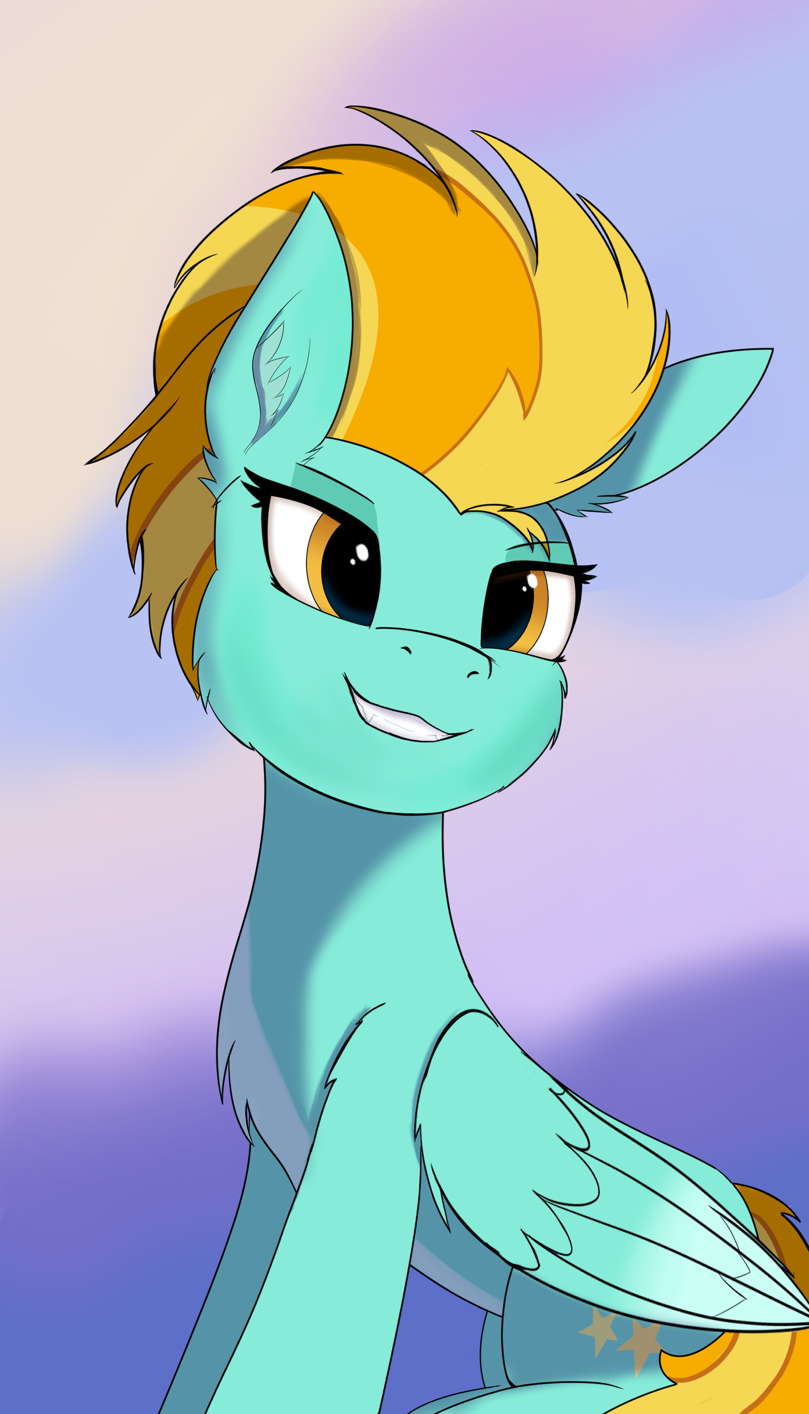 #3450522 - safe, artist:tempestshine, lightning dust, pegasus, pony ...