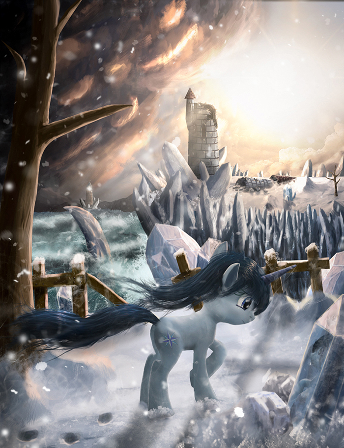 #3450930 - safe, artist:sylar113, oc, oc only, pony, unicorn, crystal ...