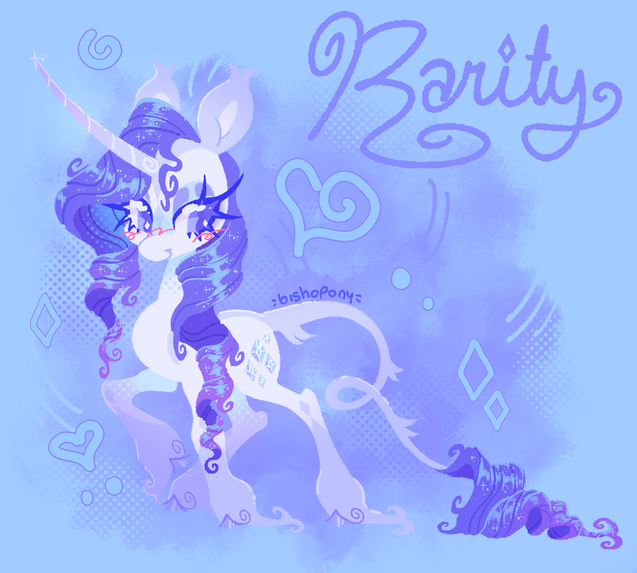 #3435505 - safe, artist:bishopony, rarity, classical unicorn, pony ...