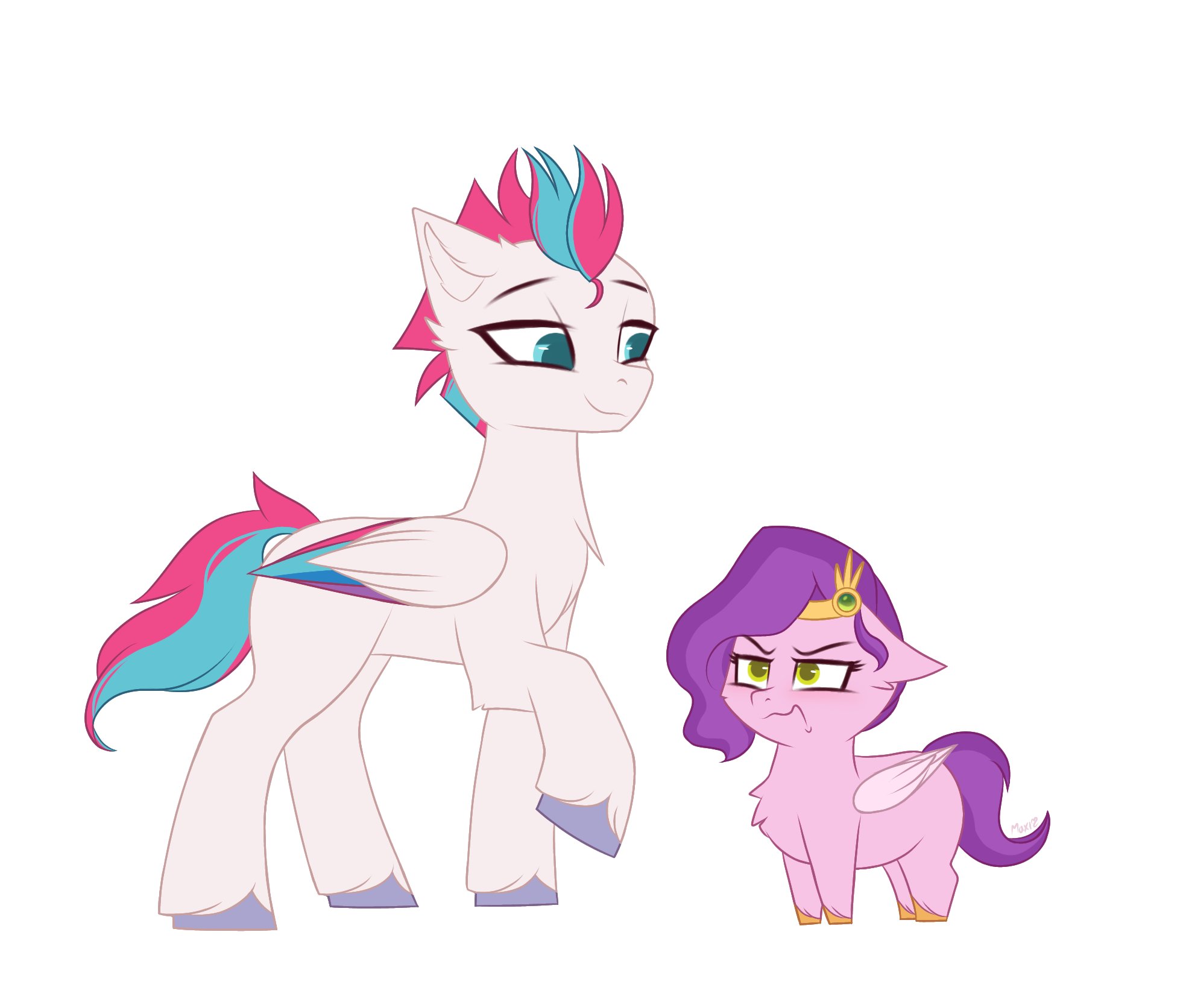 #3435624 - safe, artist:maxi_ponie, pipp petals, zipp storm, pegasus ...