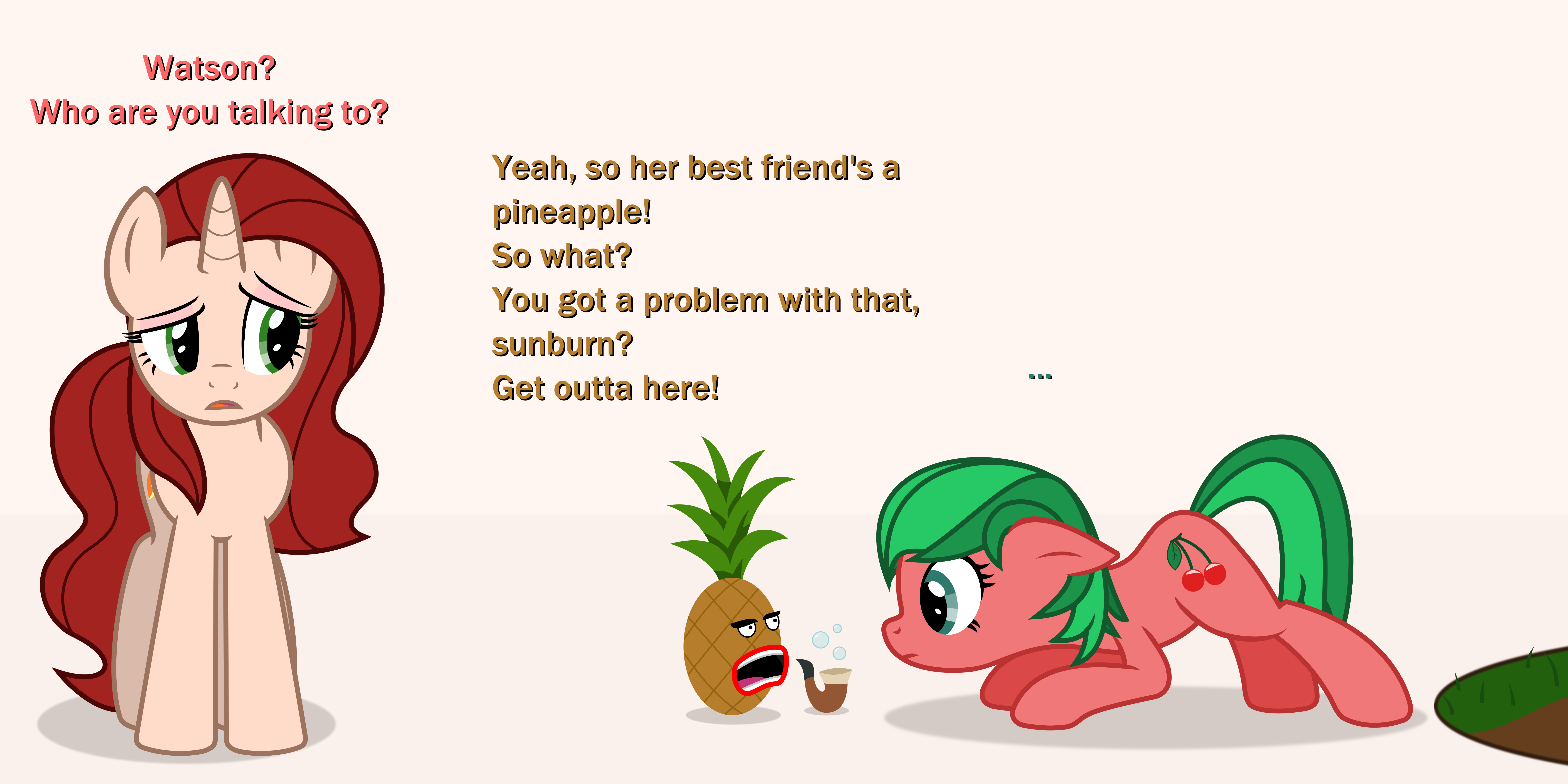 #3437019 - safe, artist:cranberry-tofu, oc, oc only, oc:cherry verdure ...