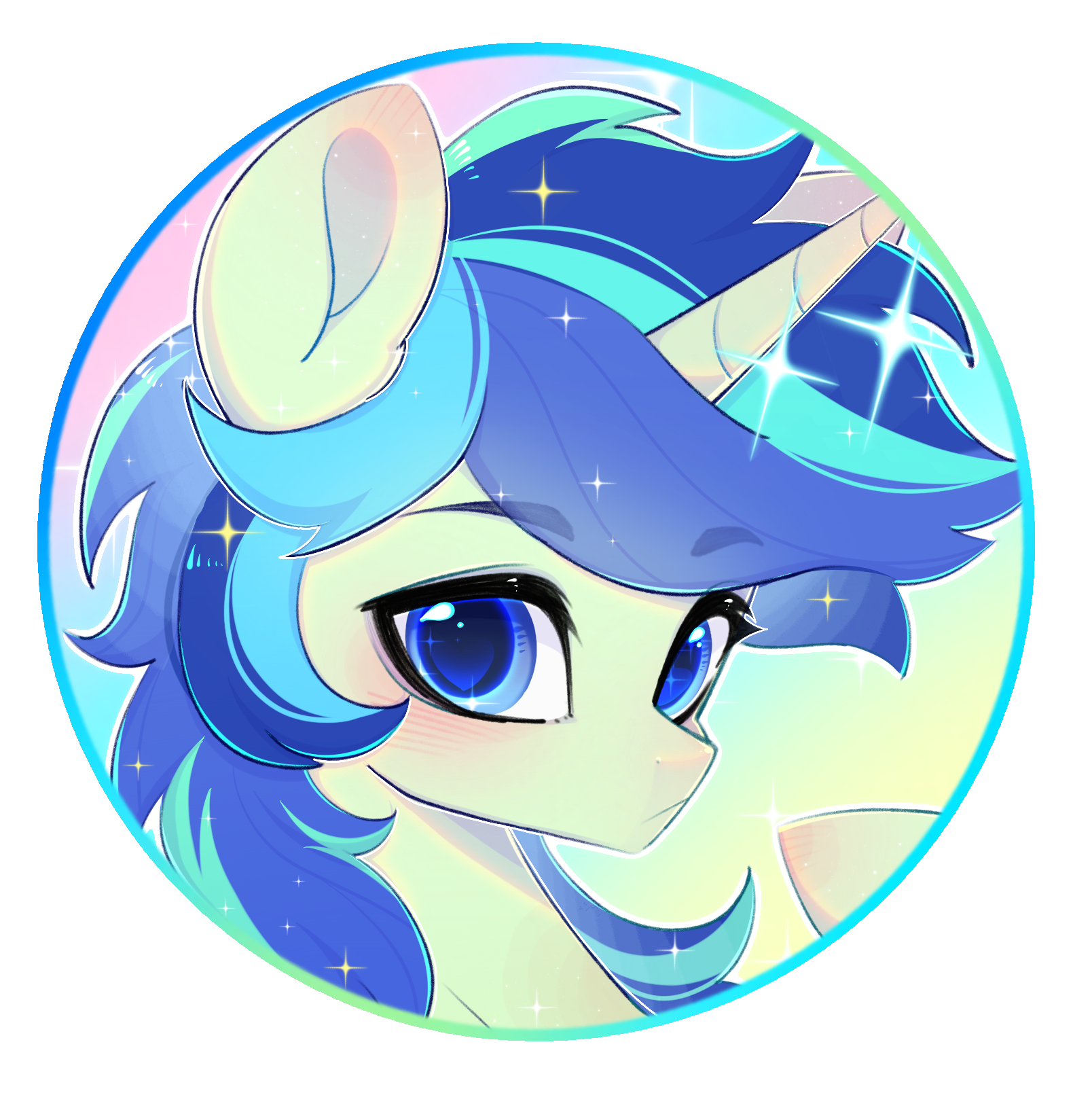 #3438806 - artist needed, safe, oc, oc only, oc:jade luster, pony, unicorn, headshot commission ...