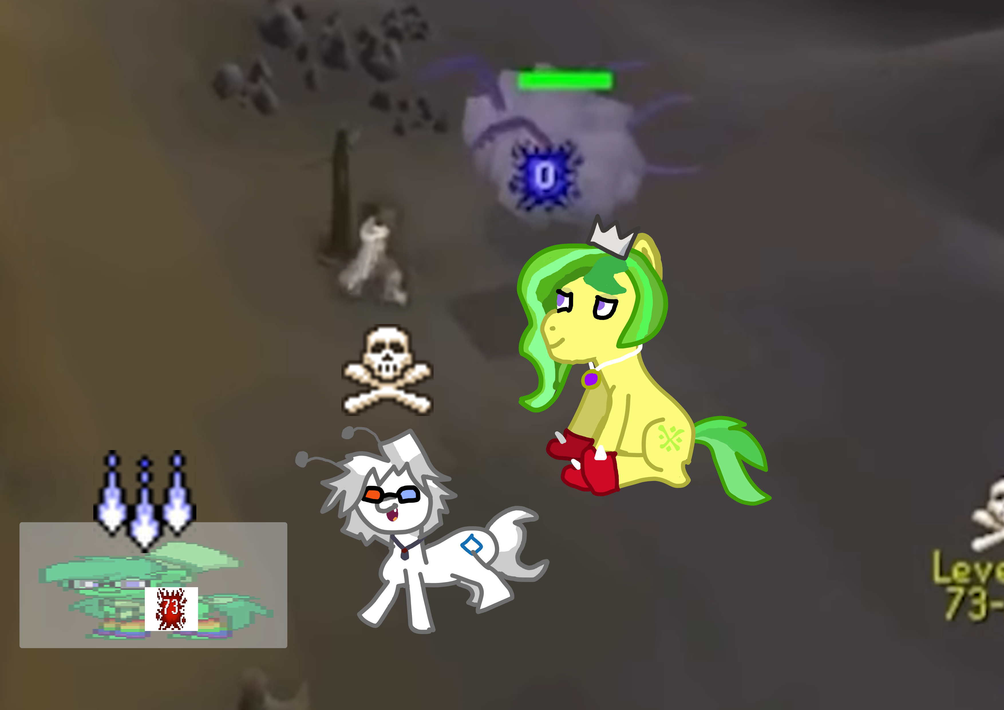 #3518538 - safe, oc, pony, gangsta, runescape, wilderness - Derpibooru