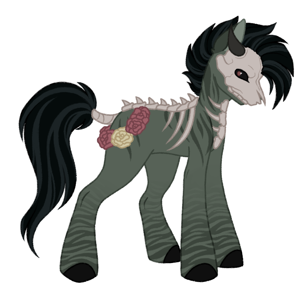 #3524863 - safe, artist:kazmuun, oc, earth pony, pony, bone, male ...