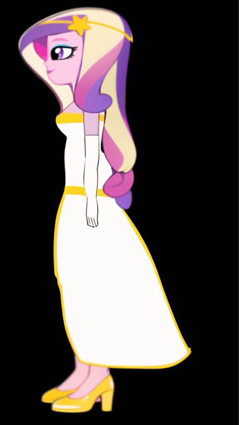 #3525058 - safe, artist:richard355, princess cadance, human, equestria ...