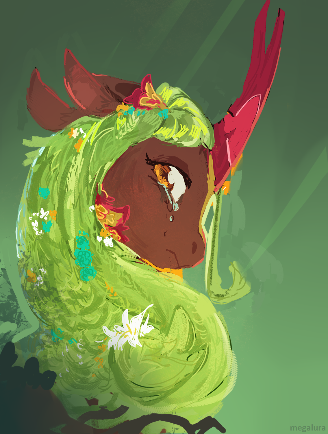 #3526087 - safe, artist:megalura, cinder glow, summer flare, kirin, g4 ...