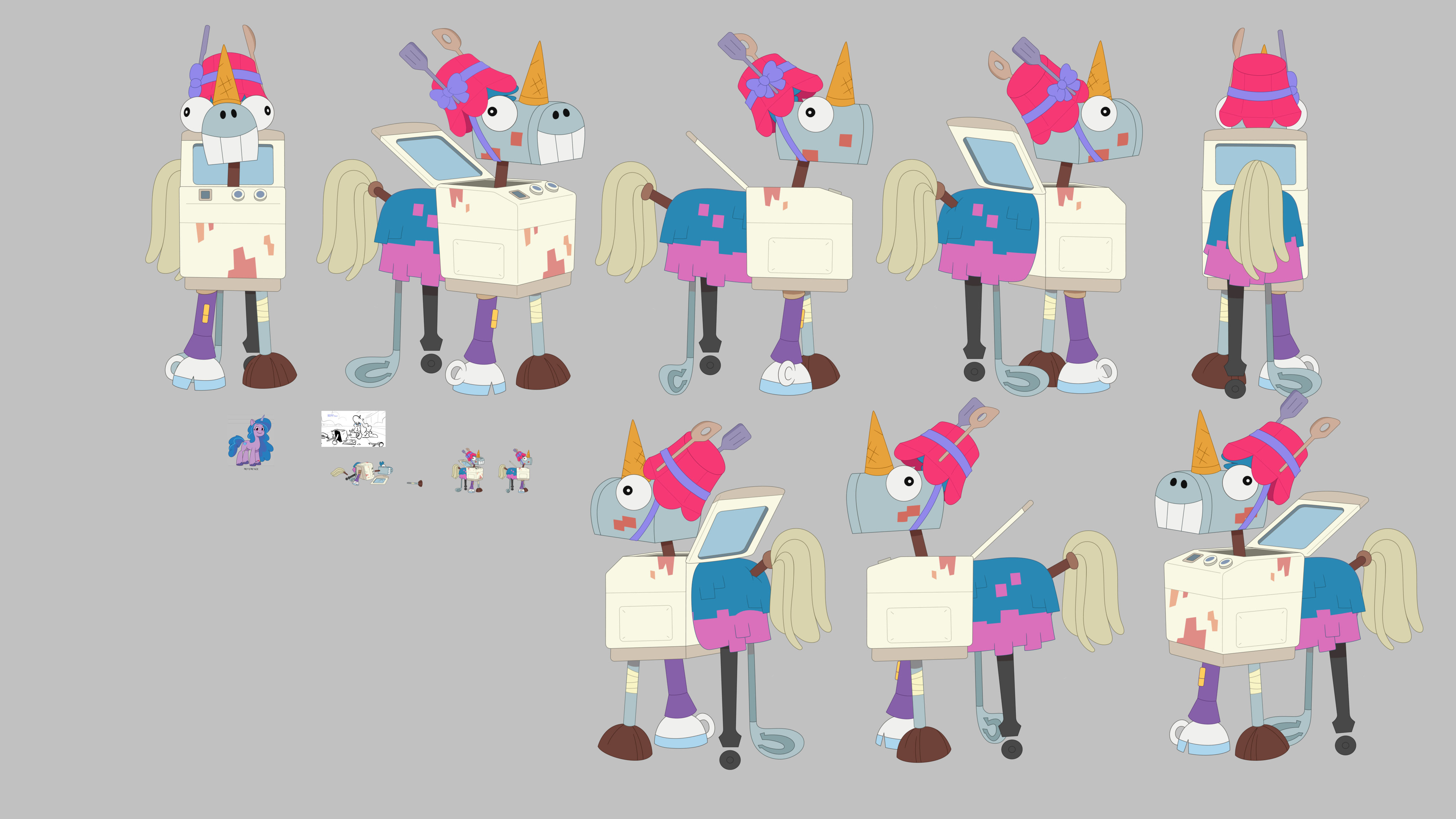 #3529959 - safe, lil critter workshop, izzy moonbow, señor butterscotch, pony, g5, izzy in a ...