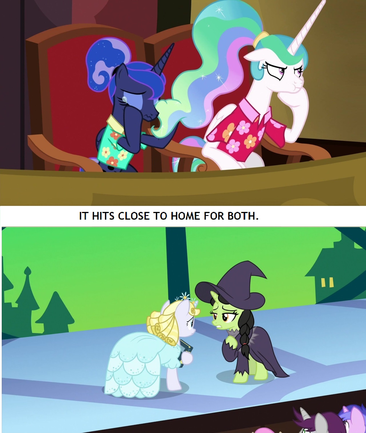 #3530784 - safe, edit, edited screencap, screencap, broomhilda, glinda ...