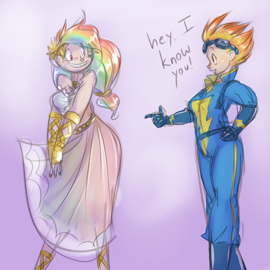 #3531257 - artist needed, safe, rainbow dash, spitfire, human, g4, my ...