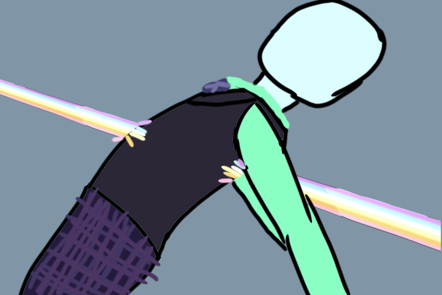 #3531278 - safe, artist:the skylar, oc, oc:the skylar, equestria girls ...