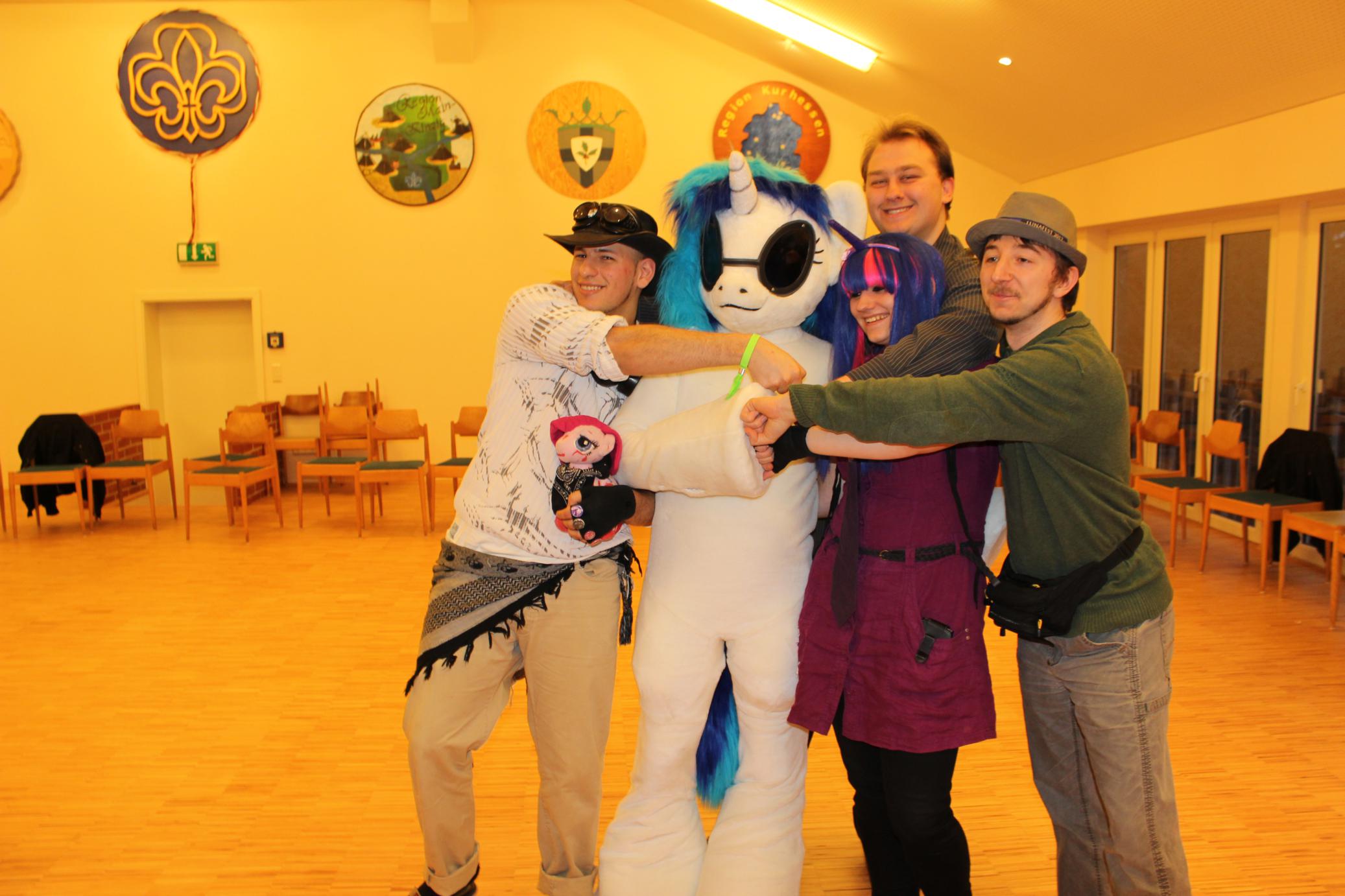 #3519524 - safe, artist:atalonthedeer, dj pon-3, vinyl scratch, human ...