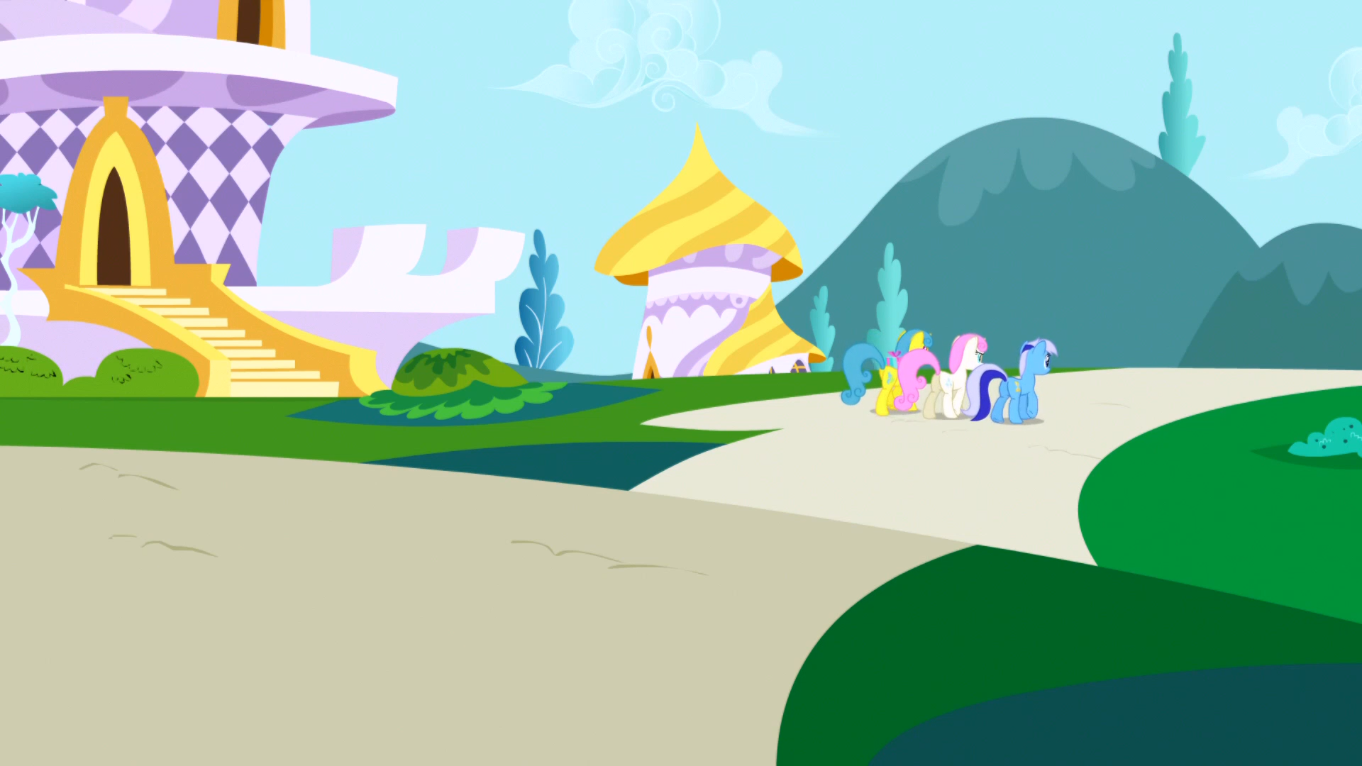 #3519726 - safe, screencap, lemon hearts, minuette, twinkleshine, pony ...