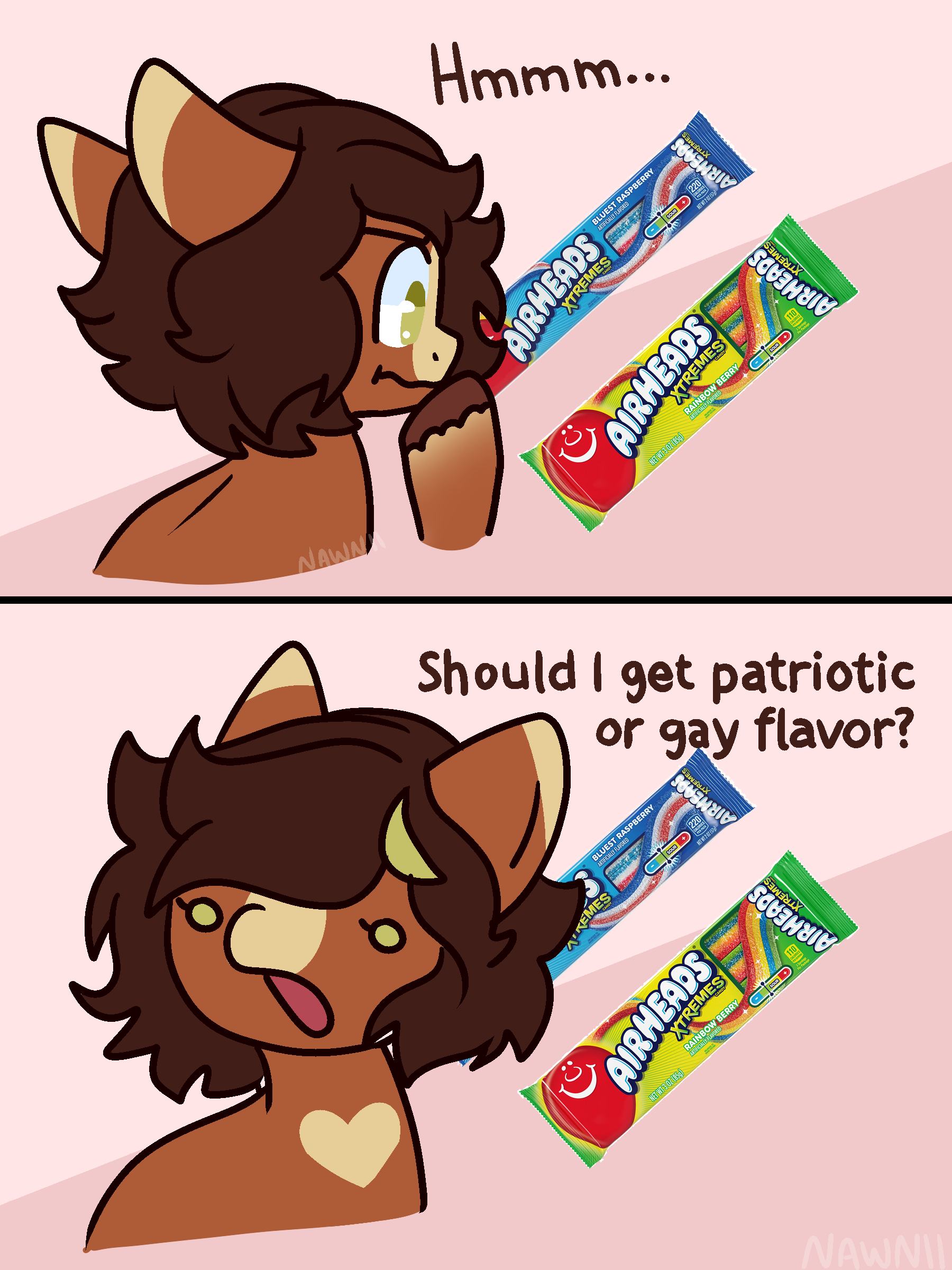 #3519775 - safe, artist:nawnii, oc, oc only, earth pony, pony, 2 panel ...