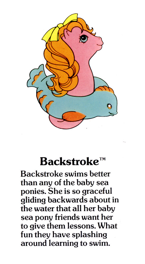 #3532265 - safe, backstroke, fish, sea pony, g1, my little pony fact ...