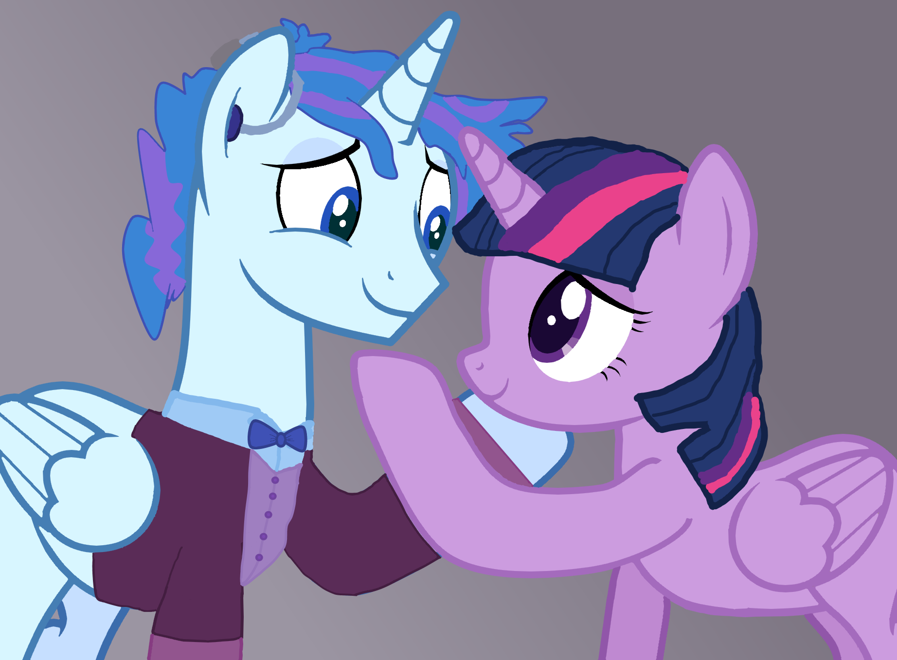 #3532296 - safe, artist:the skylar, twilight sparkle, oc, oc:the skylar, alicorn, g4, alicorn oc ...