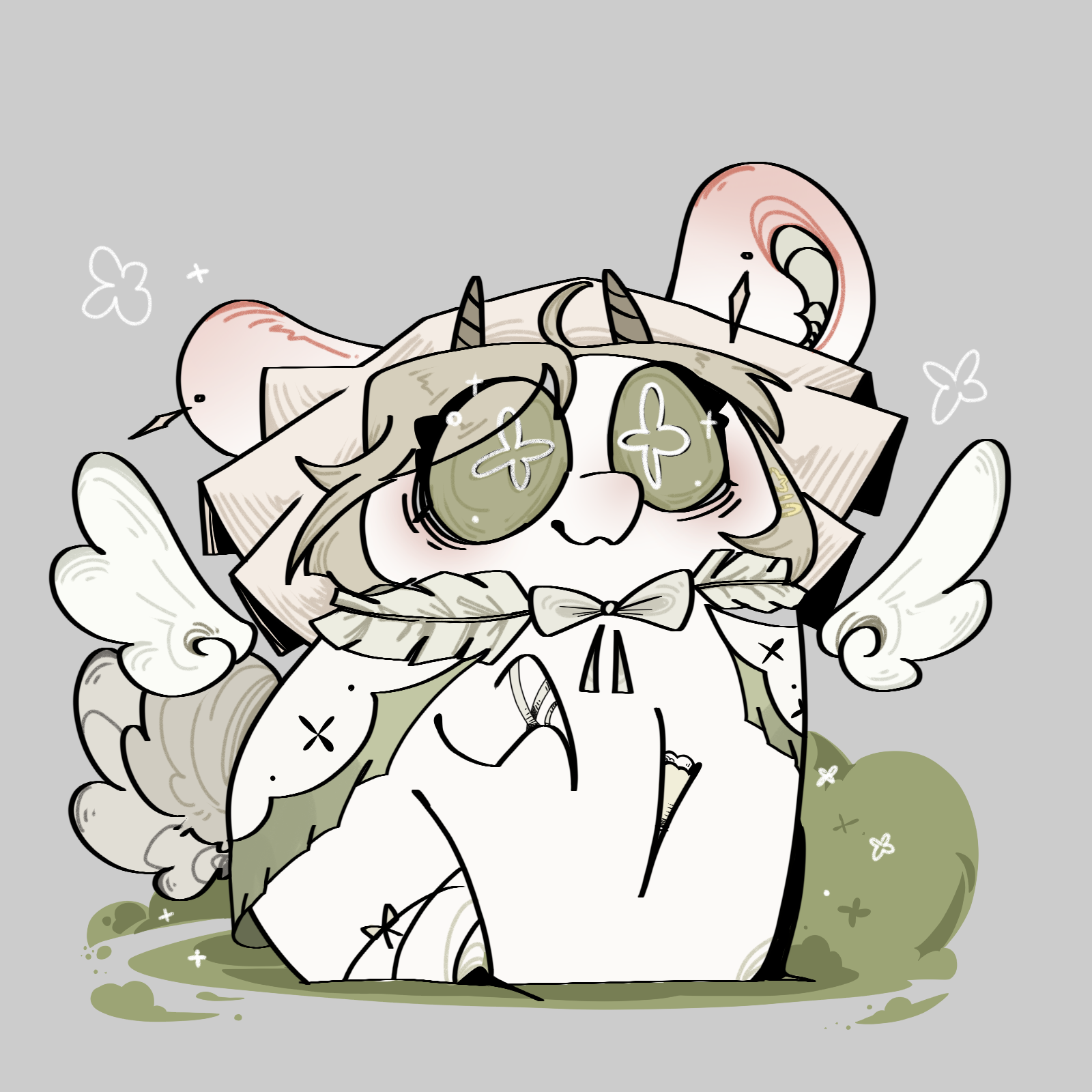 #3532482 - safe, artist:avravous, oc, oc only, pony, chibi, female ...