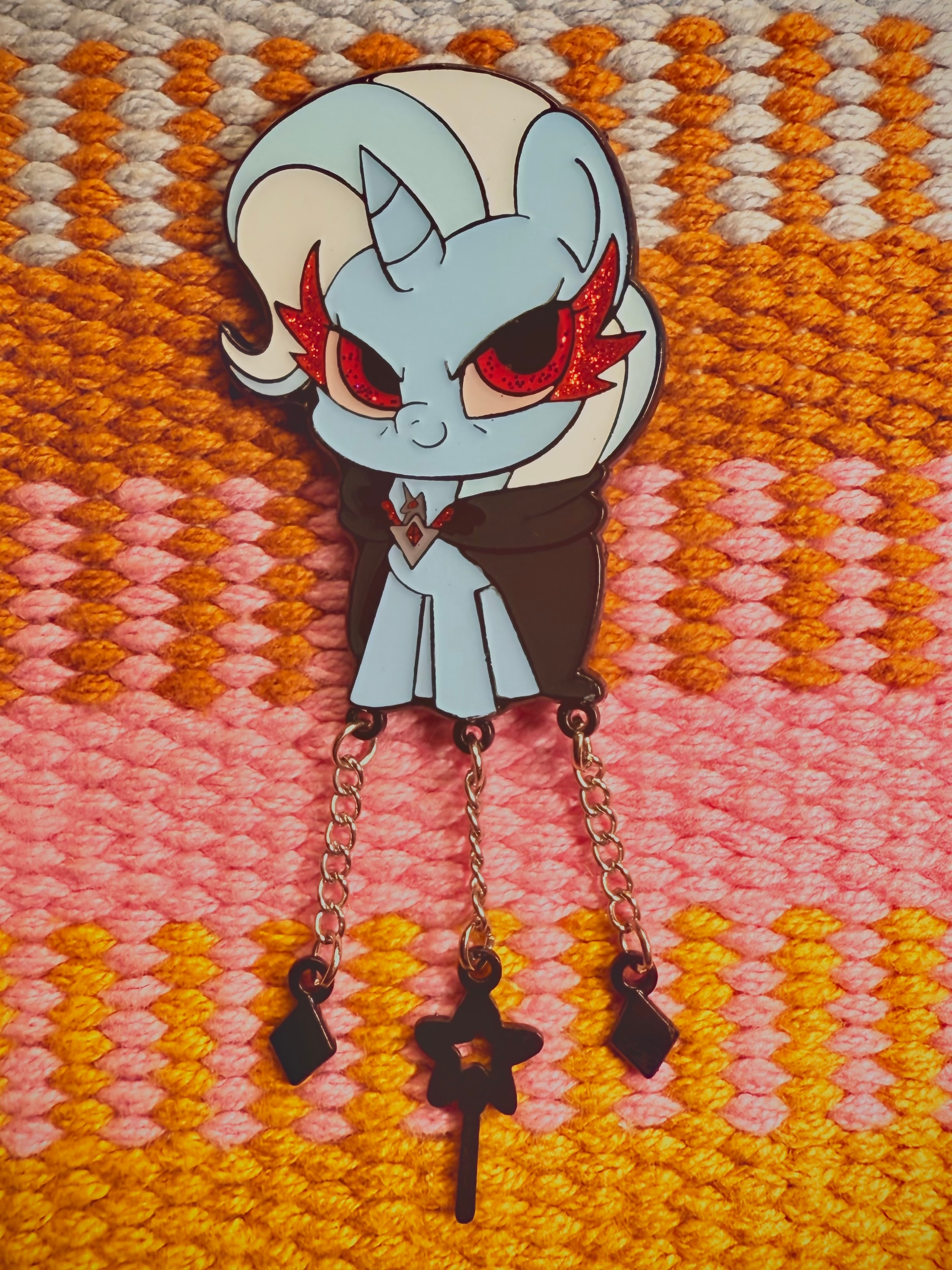 3533755 Safe Artist Amynewblue Trixie Unicorn G4 Antagonist