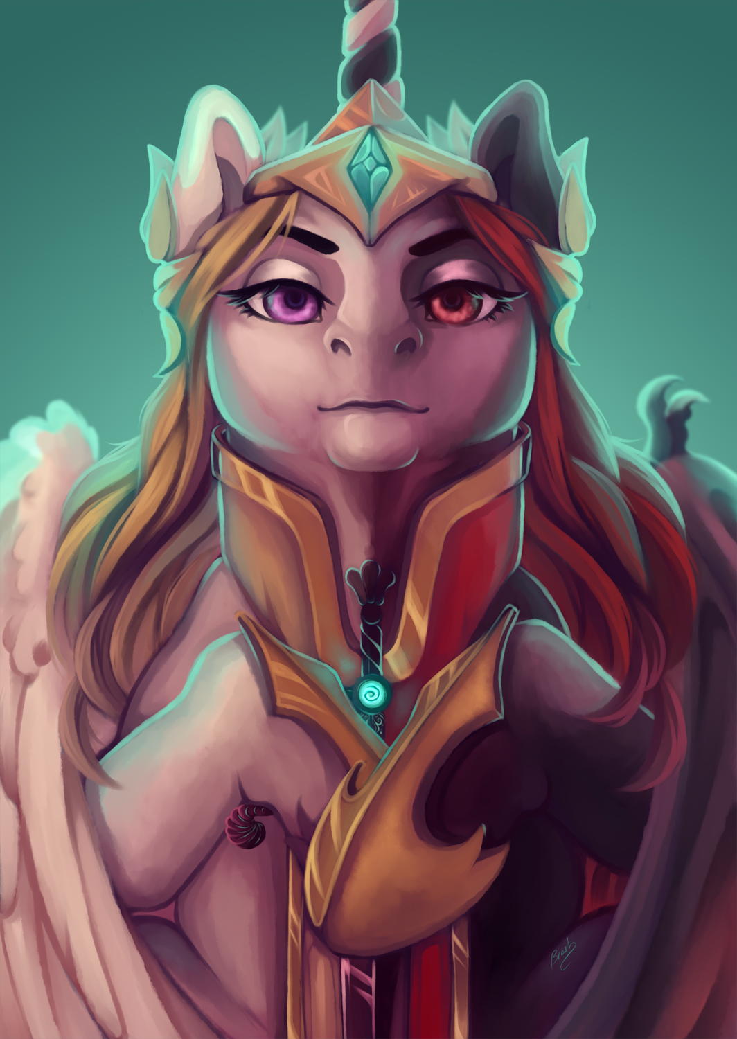 #3535286 - safe, artist:lazyeva, oc, oc only, alicorn, pony, alicorn oc ...