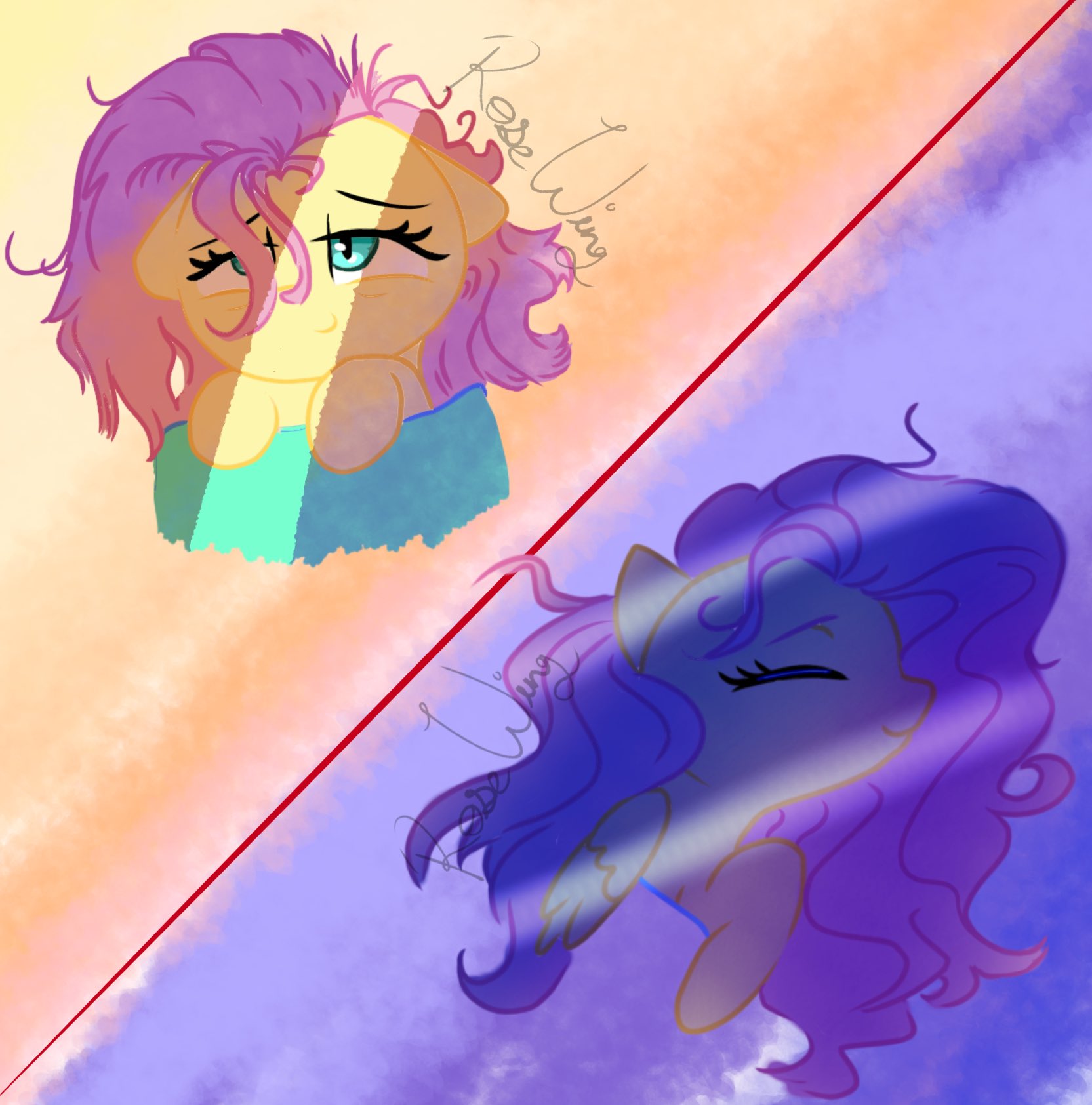 #3535900 - safe, artist:flutterbug18, fluttershy, pegasus, pony, g4 ...