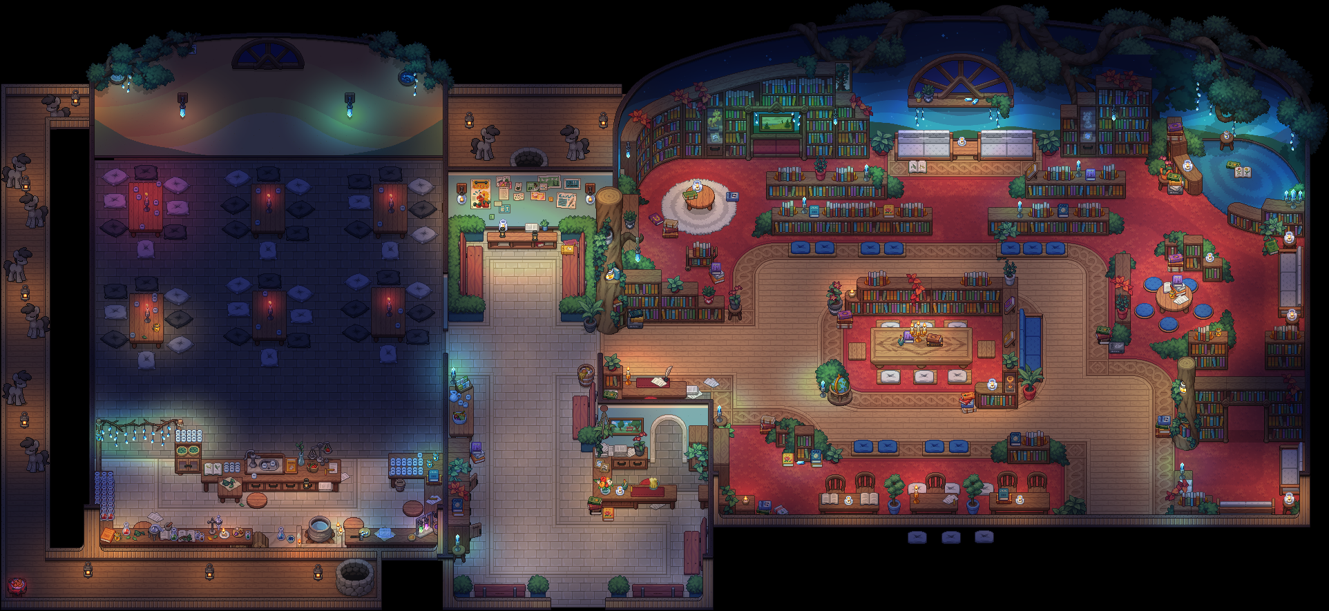 #3535910 - safe, pony, pony town, library, pony town events, ponyfest ...