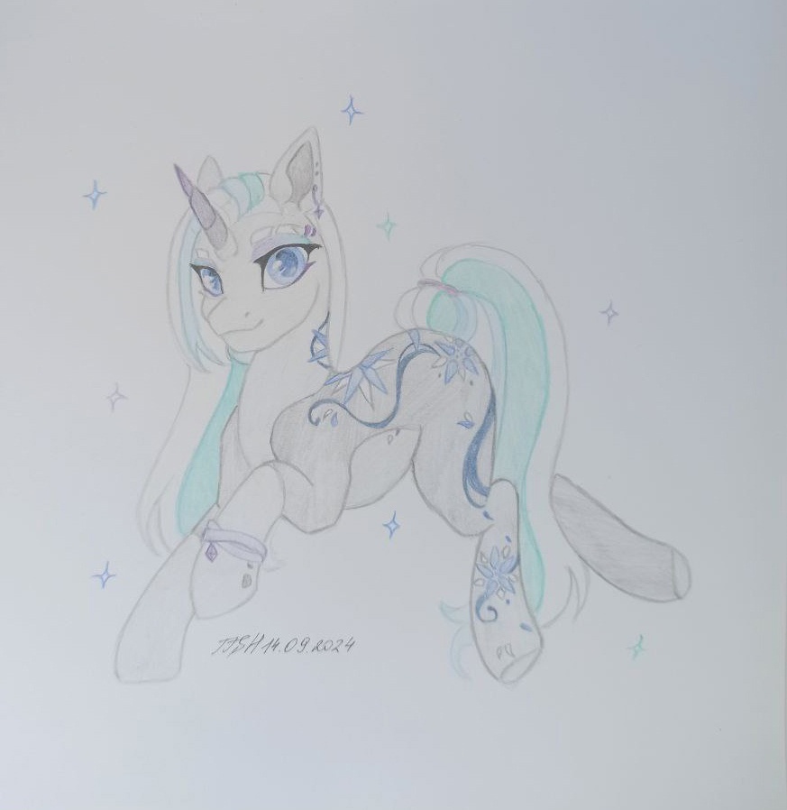 #3520160 - safe, artist:jjsh, oc, oc only, pony, unicorn, female, gem ...