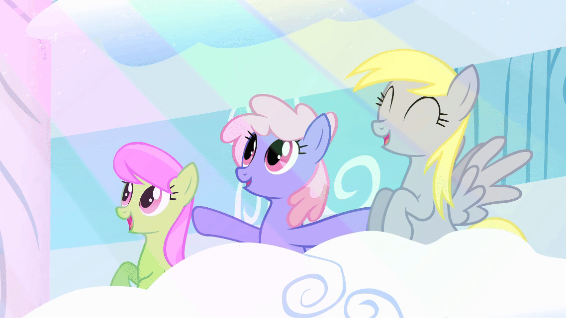 #3539036 - safe, screencap, derpy hooves, merry may, rainbowshine ...