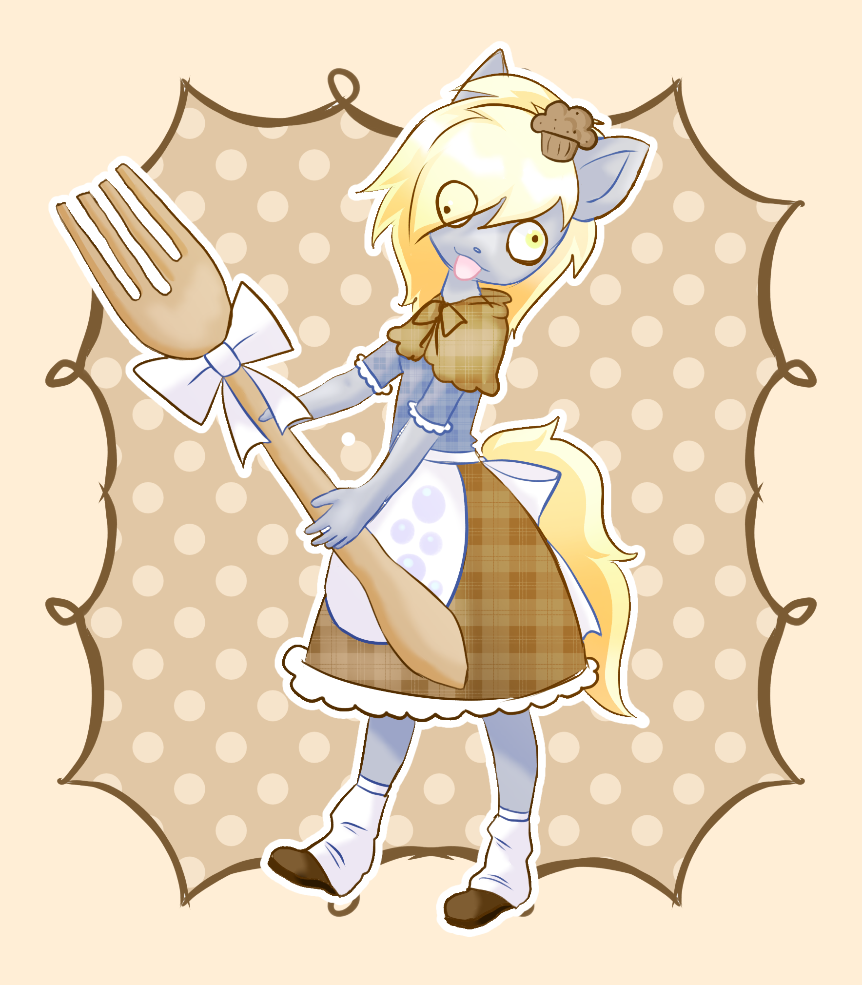 #3521101 - source needed, safe, artist:chihuahua, derpy hooves, fox ...