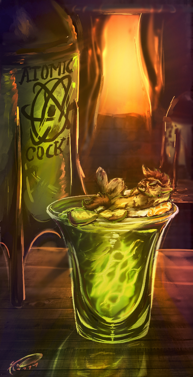 #3523318 - safe, artist:tiothebeetle, oc, oc only, pony, alcohol ...