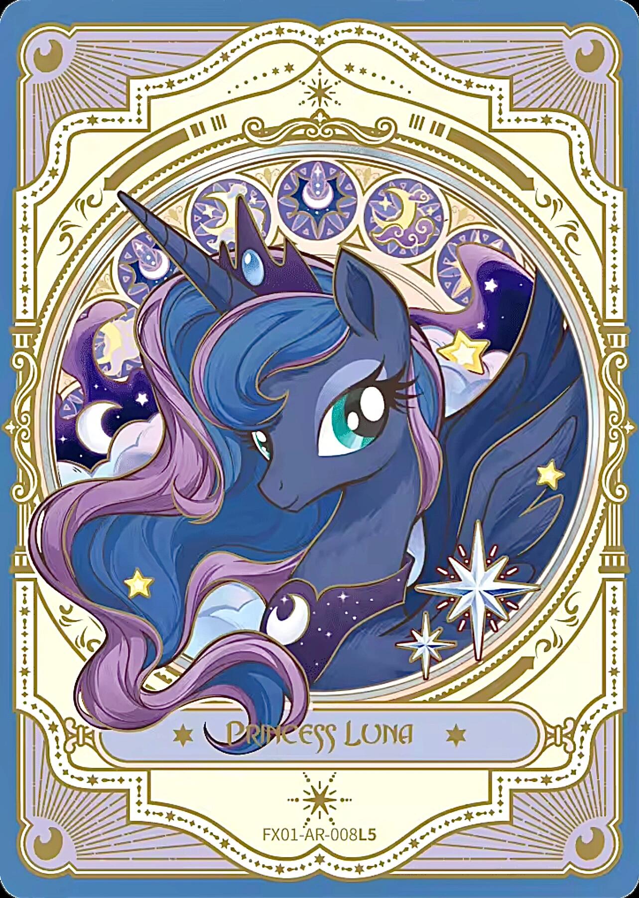 #3523358 - safe, princess luna, alicorn, pony, g4, official, card ...