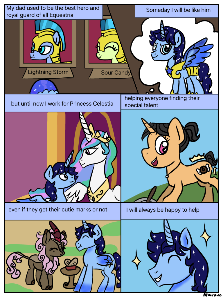 #3523431 - safe, artist:wrath-marionphauna, princess celestia, oc, oc ...