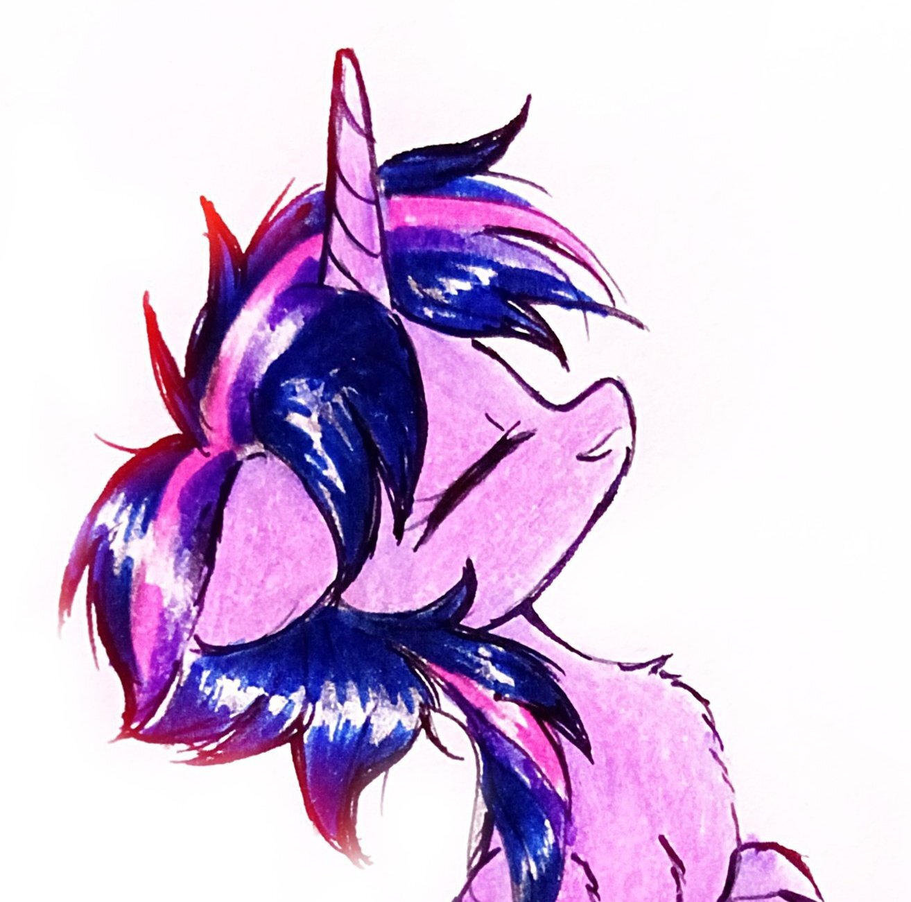 #3710342 - safe, artist:liaaqila, twilight sparkle, alicorn, pony, g4 ...