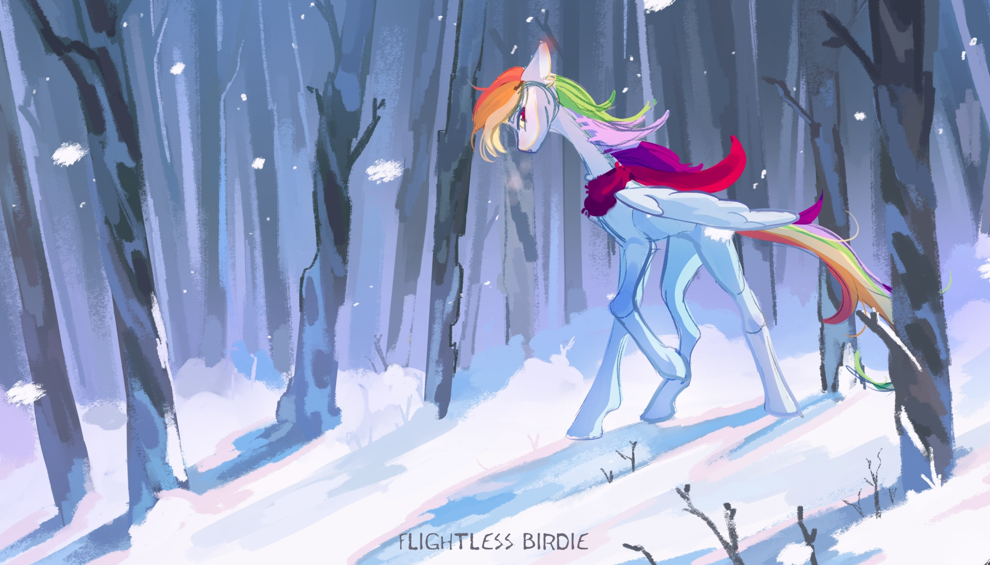 #3711254 - safe, artist:flightless birdie, rainbow dash, pegasus, pony ...