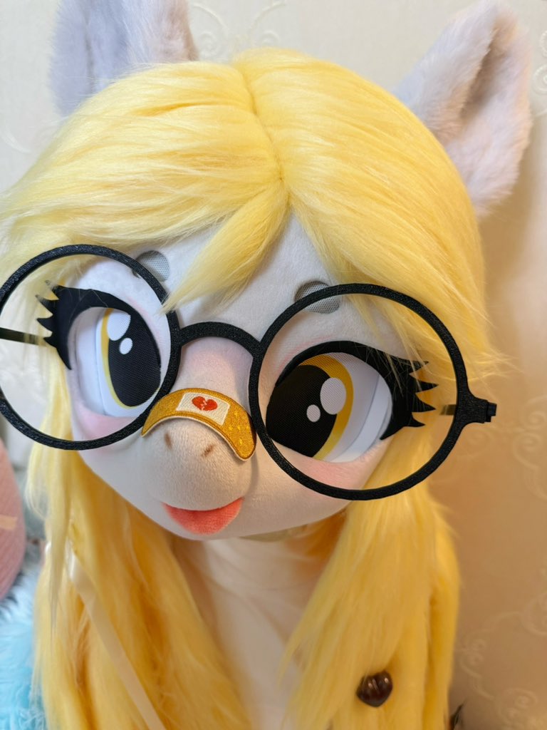 #3711741 - safe, artist:y_moon98, derpy hooves, g4, band-aid, band-aid ...