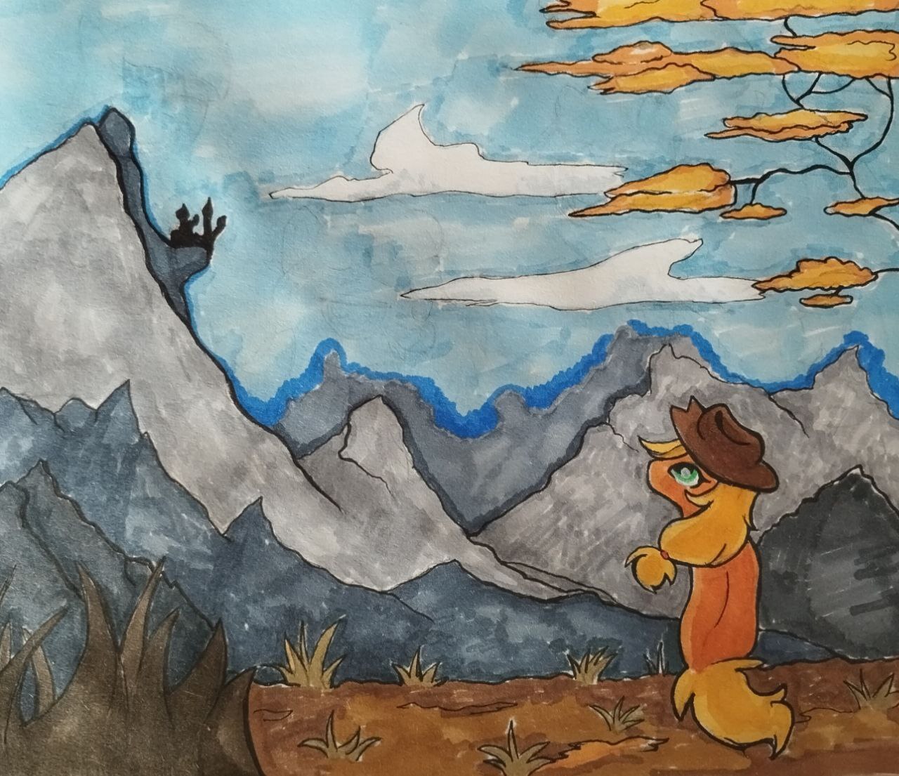 #3713365 - safe, artist:nightpie, applejack, earth pony, pony, g4 ...