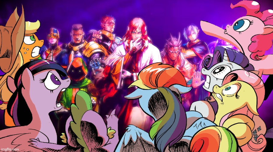 #3705408 - safe, artist:andy price, edit, idw, applejack, fluttershy ...