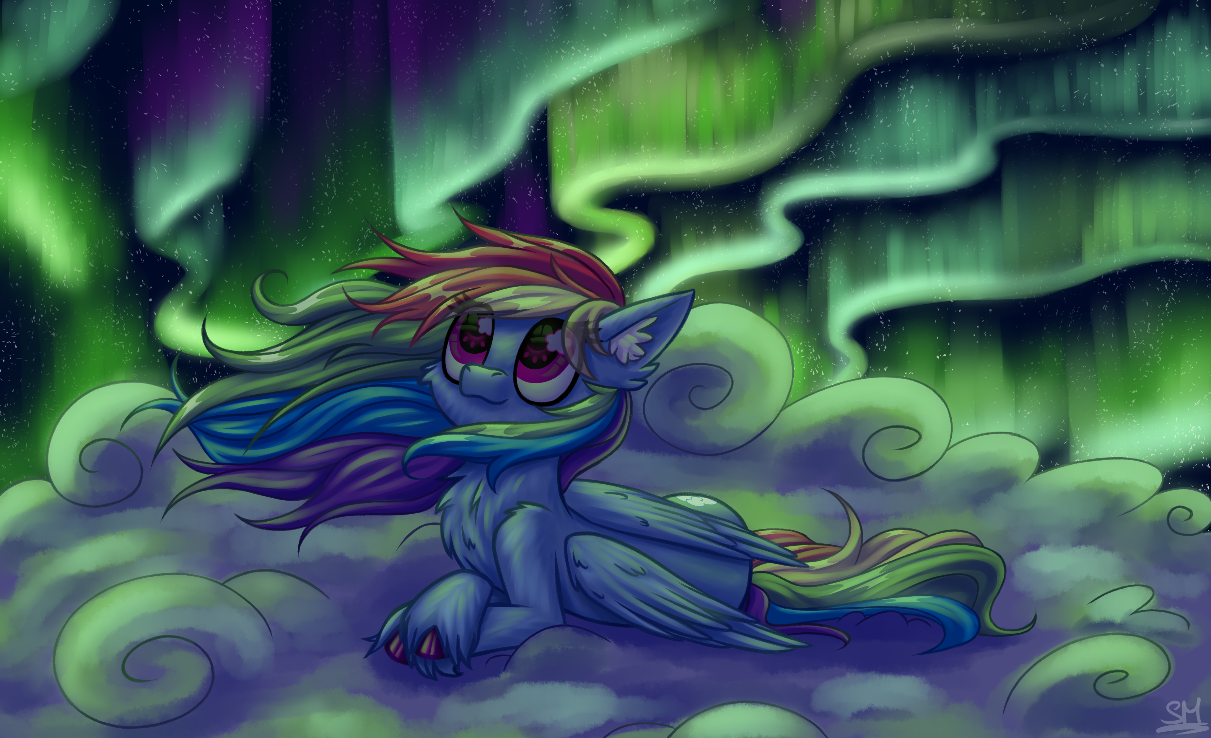 #3540162 - safe, artist:sunamoonmlp, rainbow dash, pegasus, pony, g4 ...