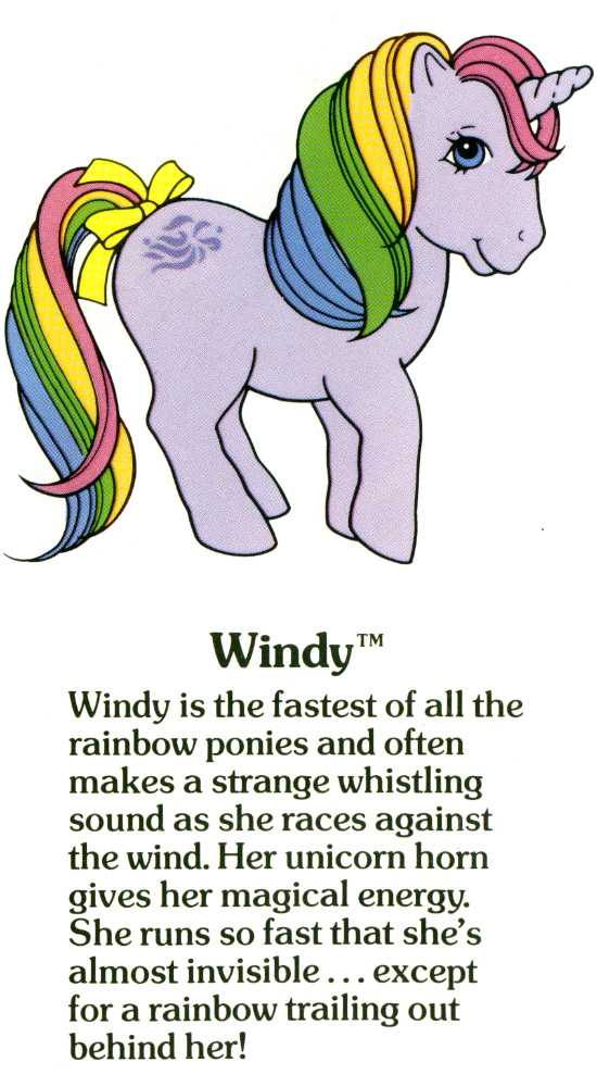 #3546078 - safe, windy (g1), pony, unicorn, g1, my little pony fact ...