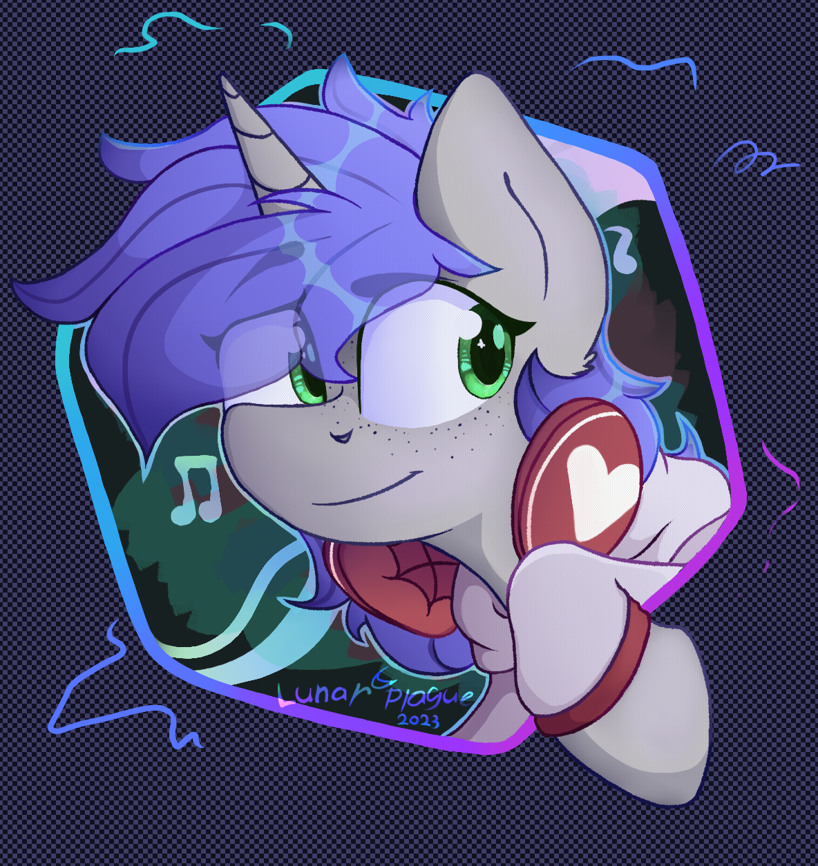 #3546199 - safe, artist:lunar_plague, oc, oc only, oc:melody charmi ...