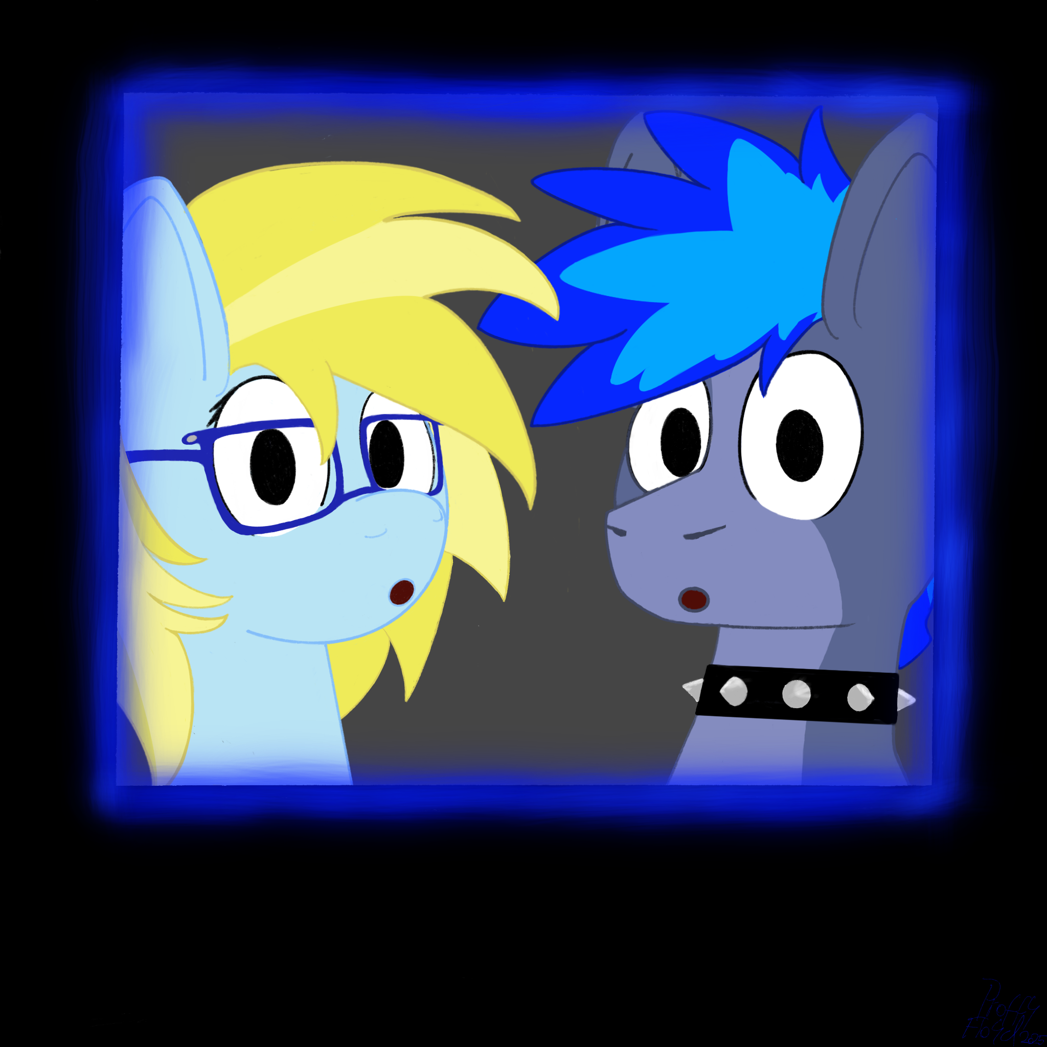 #3546600 - safe, alternate version, artist:proffy floyd, oc, oc only ...