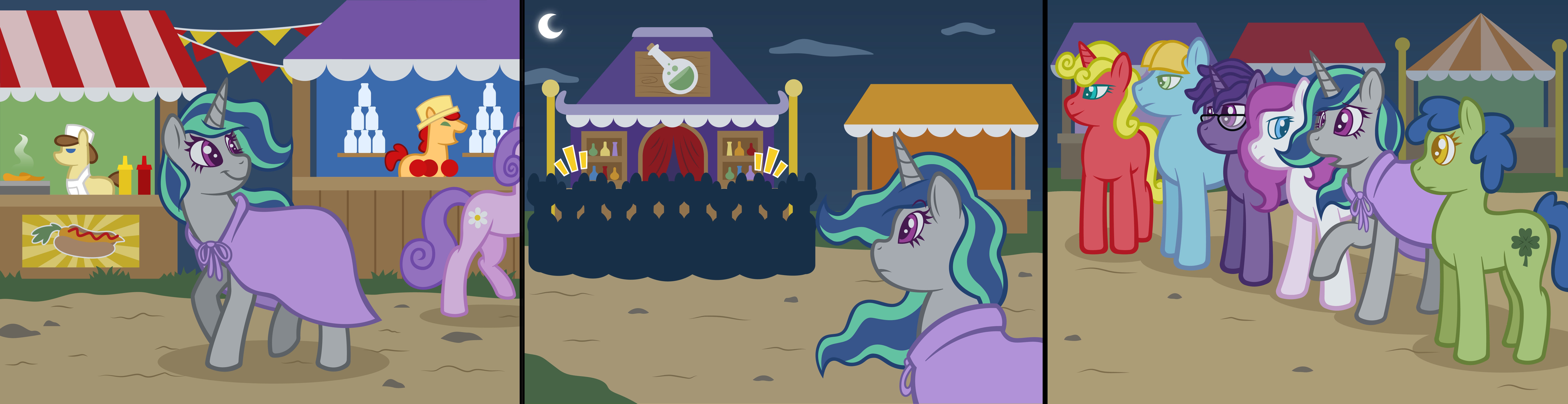 #3546650 - safe, artist:artisticwerks, oc, oc only, oc:light breeze, pony, cloak, clothes ...