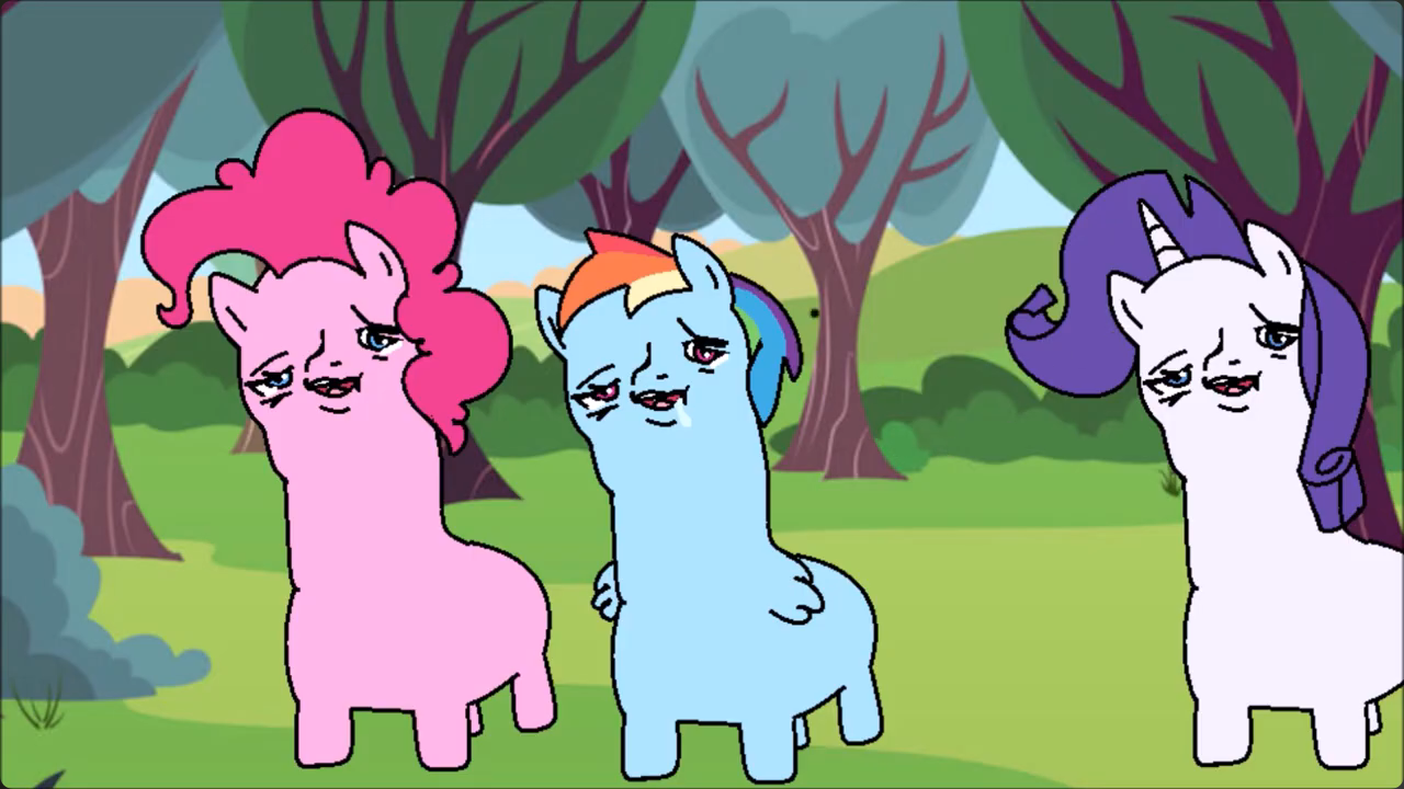 #3548601 - safe, artist:tamers12345, pinkie pie, rainbow dash, rarity ...