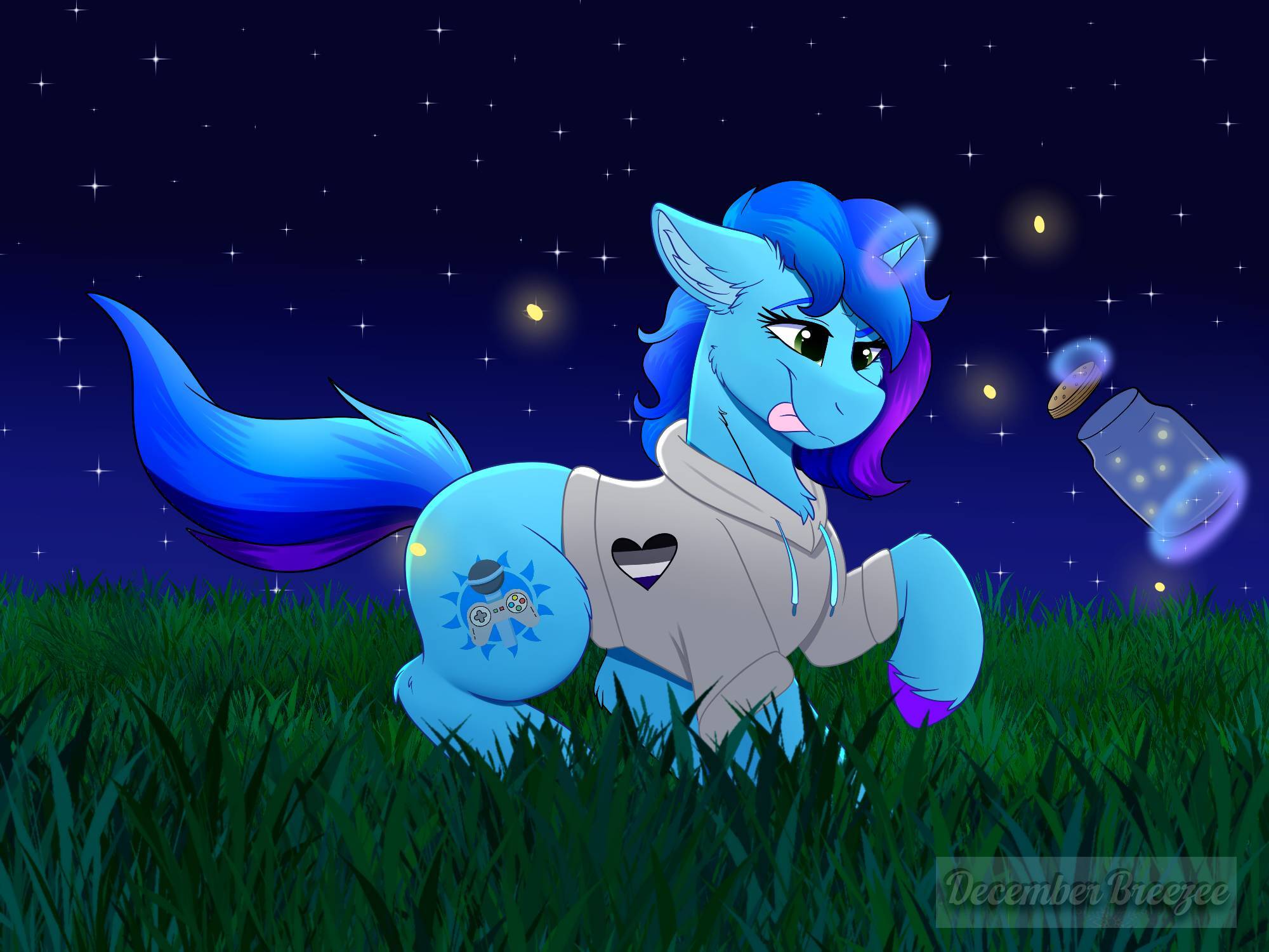 #3549249 - safe, artist:decemberbreeze, oc, oc only, firefly (insect ...